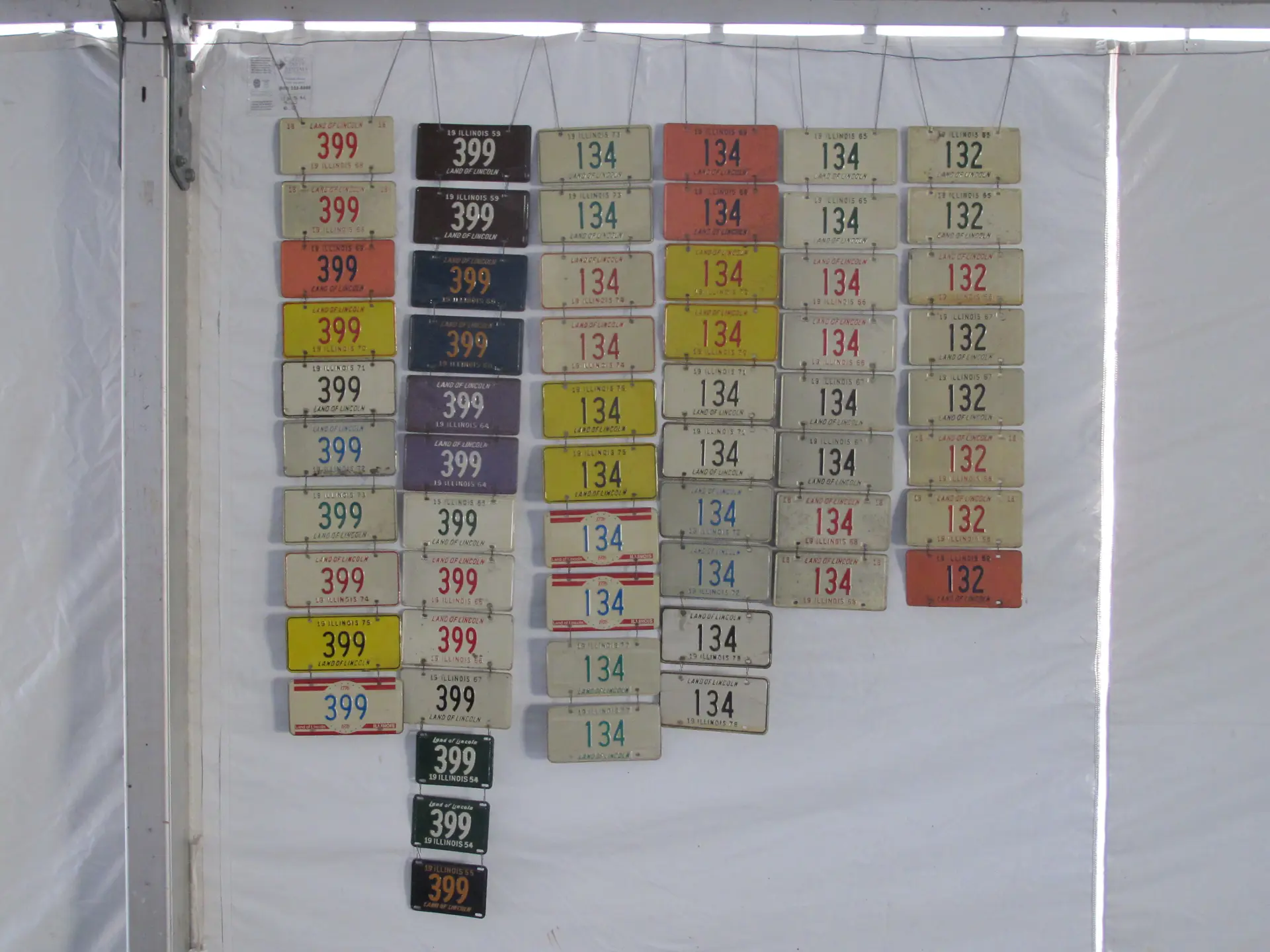 Three Digit Illinois License Plates | The Lee Roy Hartung Collection ...