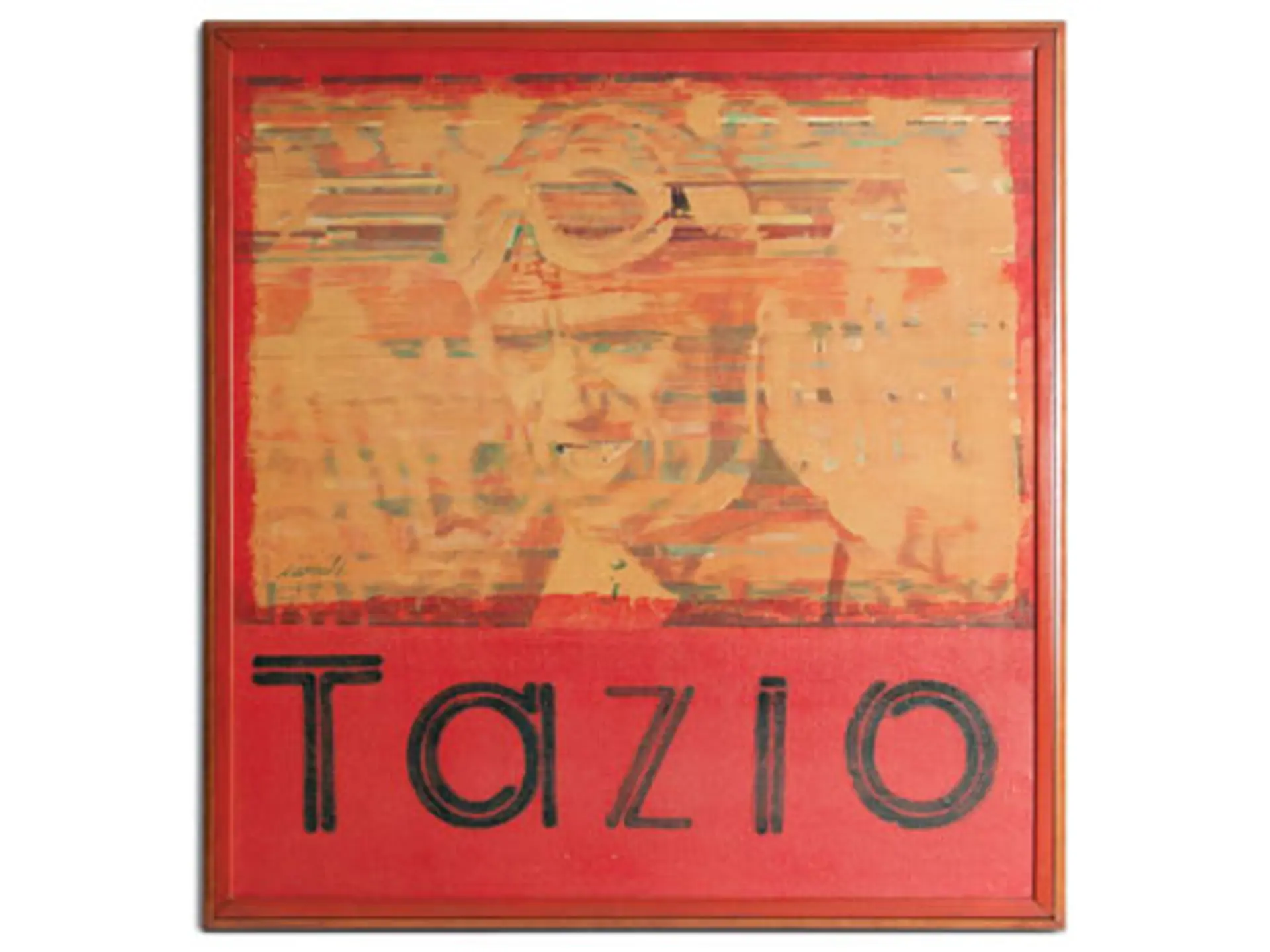 Tazio Nuvolari- a Large, Impressive Original Painting by Patrick Muije ...