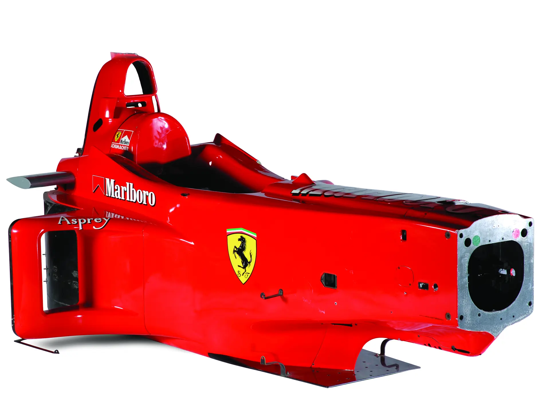 1999 FUSELAGE SECTION COMPLETE WITH HEADREST, CHASSIS 649 | Ferrari ...