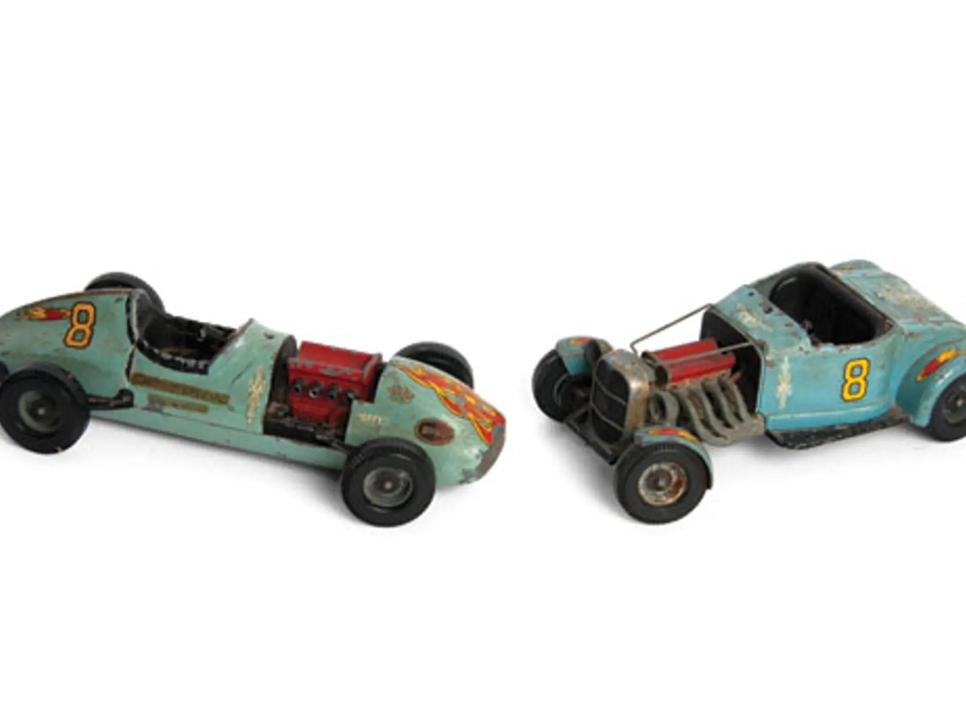 White Metal Models, One Hot Rod and One Indianapolis Car by Hubley ...