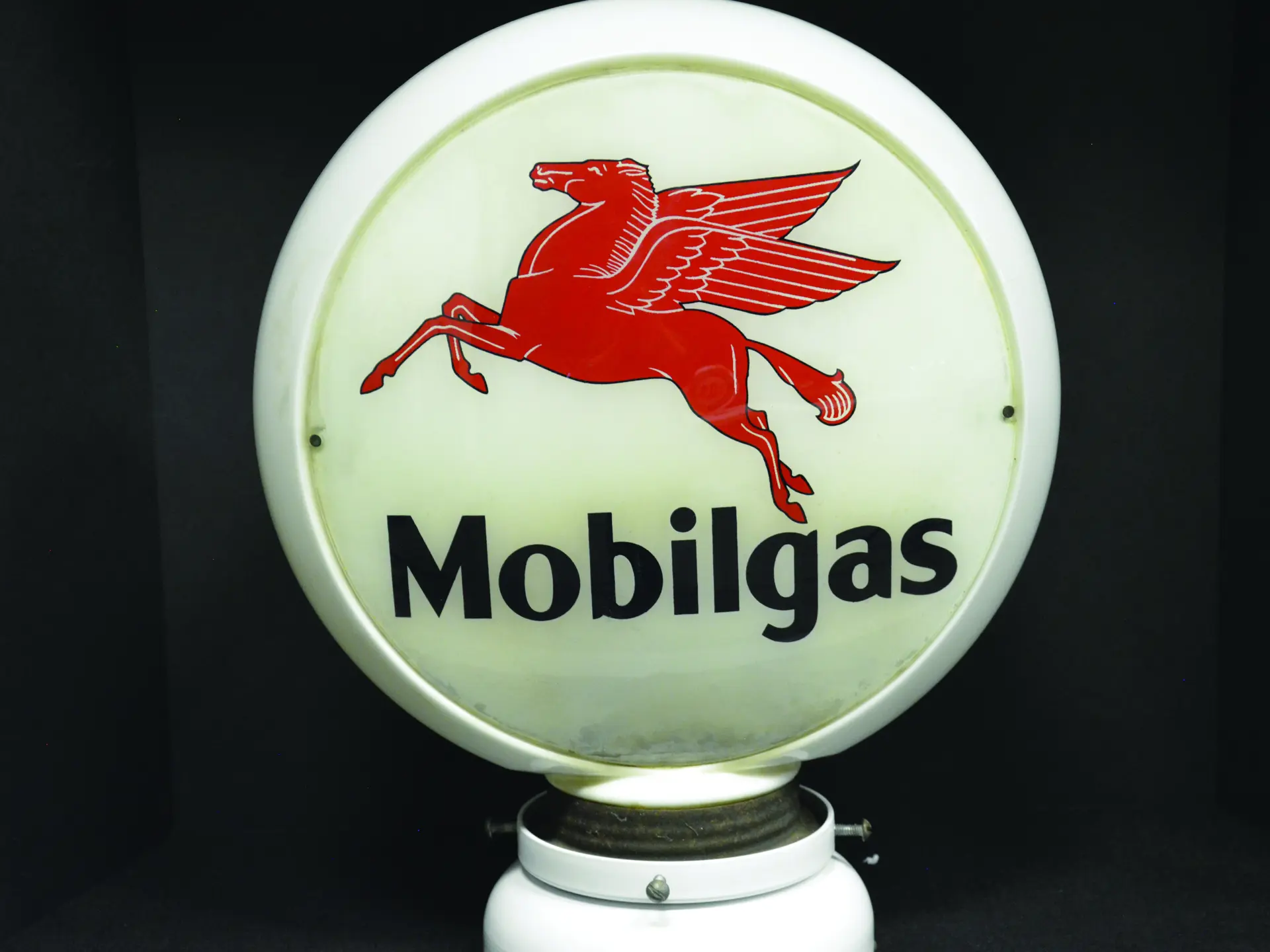 Original Mobilgas gas globe | Auburn Fall 2016 | RM Sotheby's