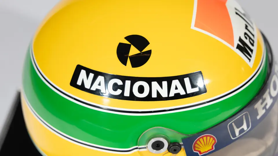 1992 Ayrton Senna Mclaren Honda Formula 1 Signed Visor | The February ...