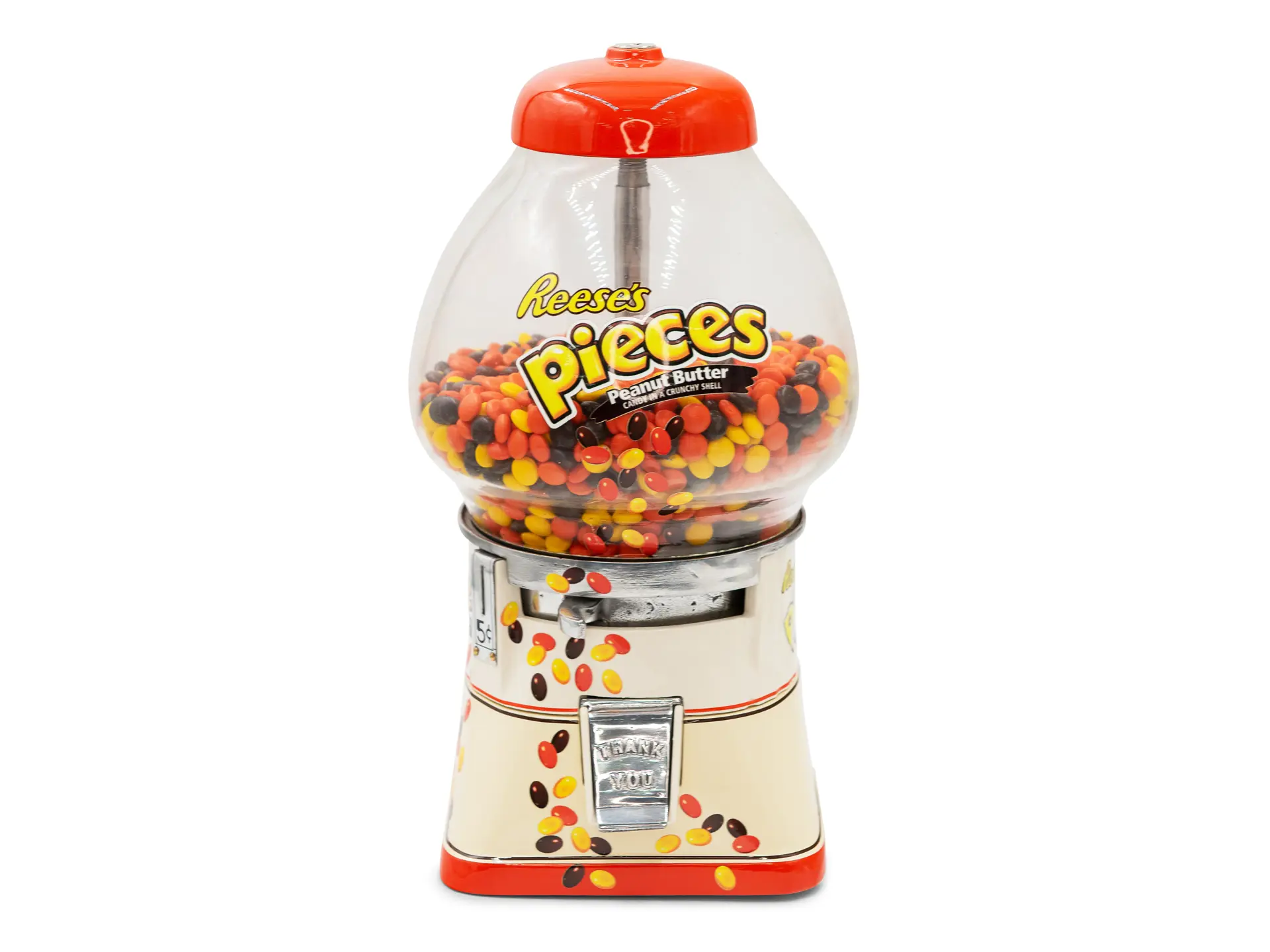 Reese's Pieces-Themed 5¢ Candy Machine | Handle with Fun | RM Sotheby's
