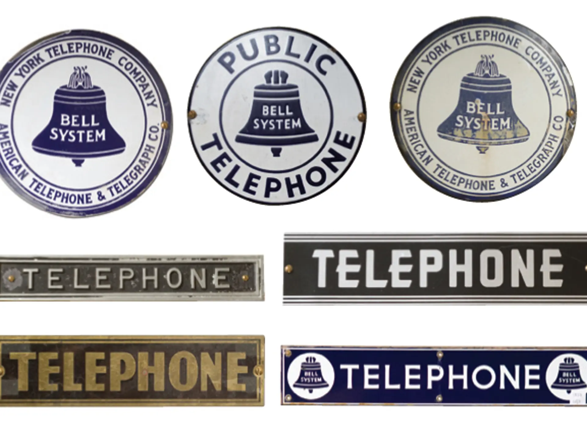 Telephone Signs | The Astor Collection | RM Sotheby's