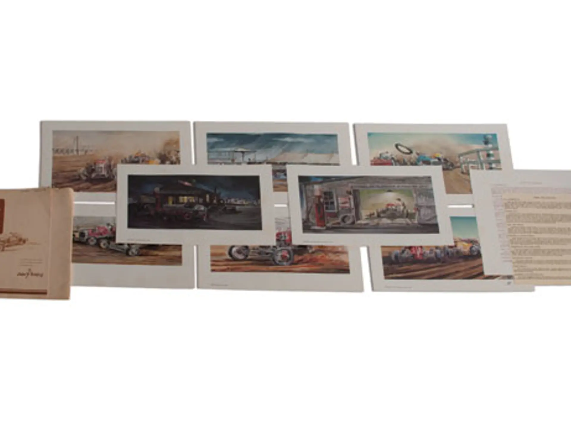 The American Dirt Track Scene - Full Folio of Original Art Prints by ...