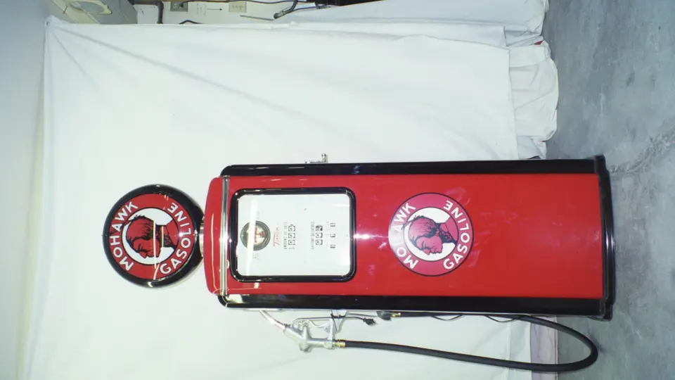 1949 Original restored Tokheim "Mohawk Indian" gas pump. | The Florida ...