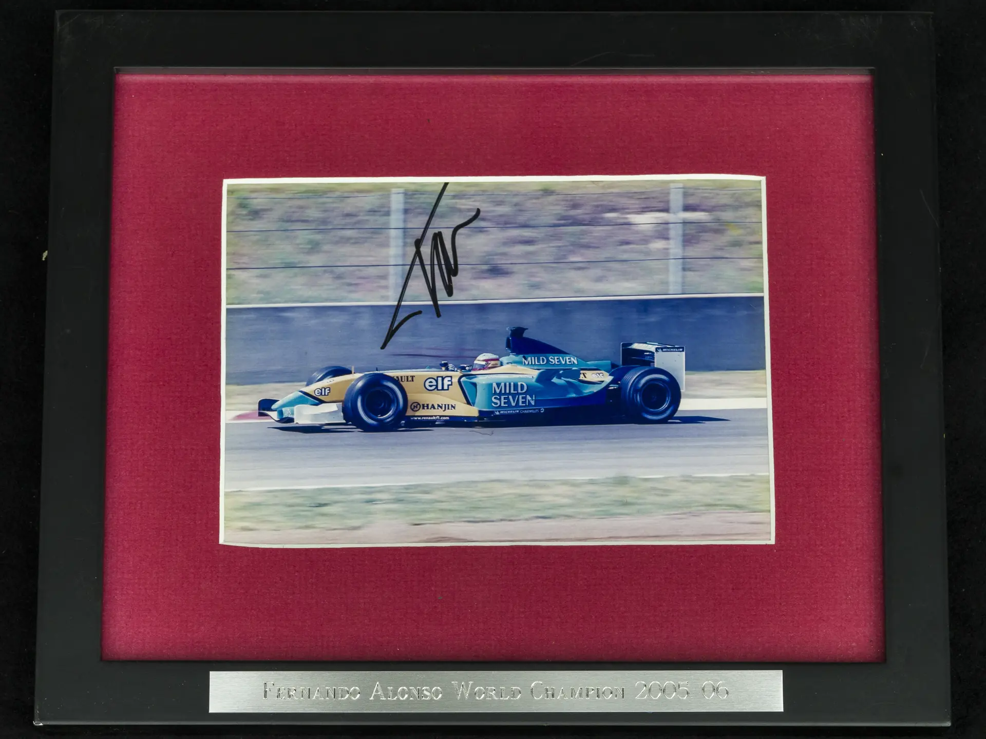 Fernando Alonso Signed Photograph | Open Roads, August 2021 | RM Sotheby's