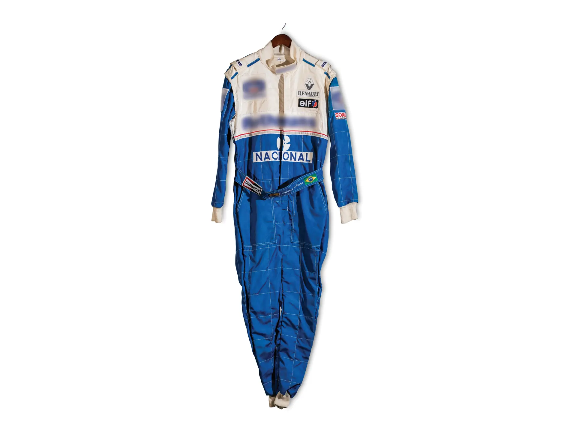 Ayrton Senna Williams Renault Racing Suit, 1994 | Online Only: Formula ...
