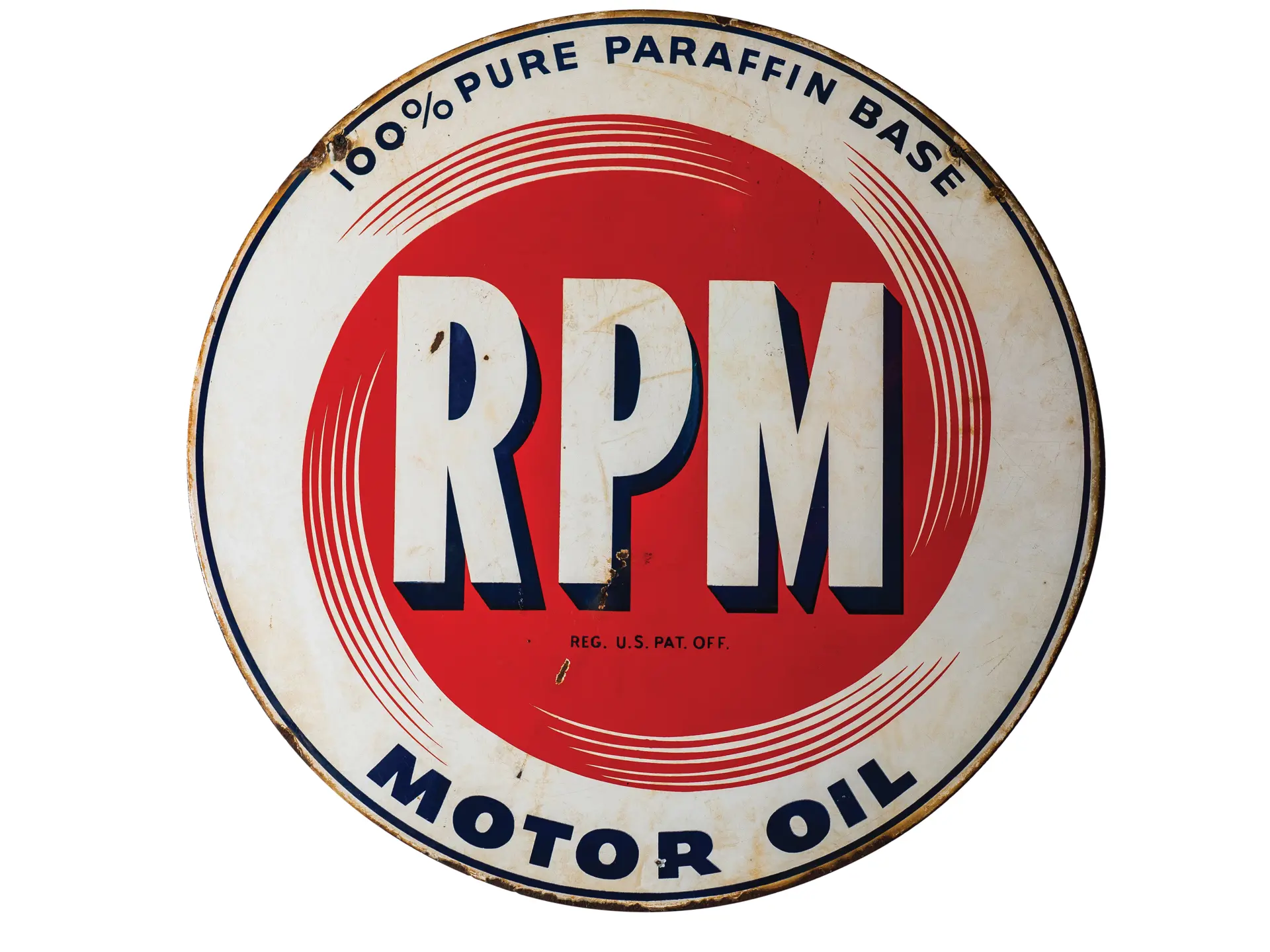RPM Motor Oil Sign | The Dingman Collection | RM Sotheby's