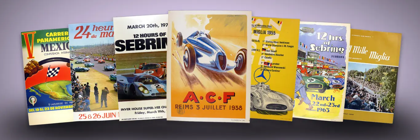 Original Racing Posters, 1925-1972 2020 | View Results | RM Sotheby's