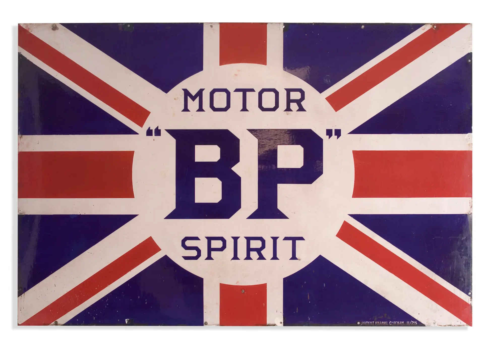 BP MOTOR SPIRIT SIGN | The Ponder Collection | RM Sotheby's