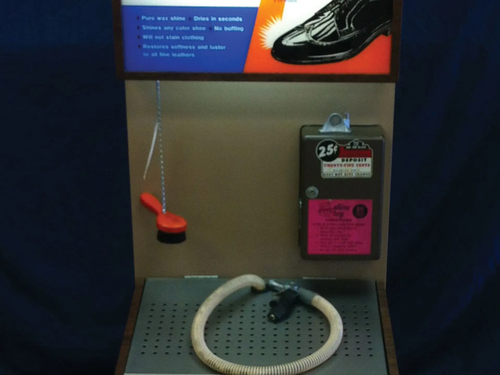 Very Rare Coin Operated Shine Boy Shoe Polish Machine | Auburn Fall ...