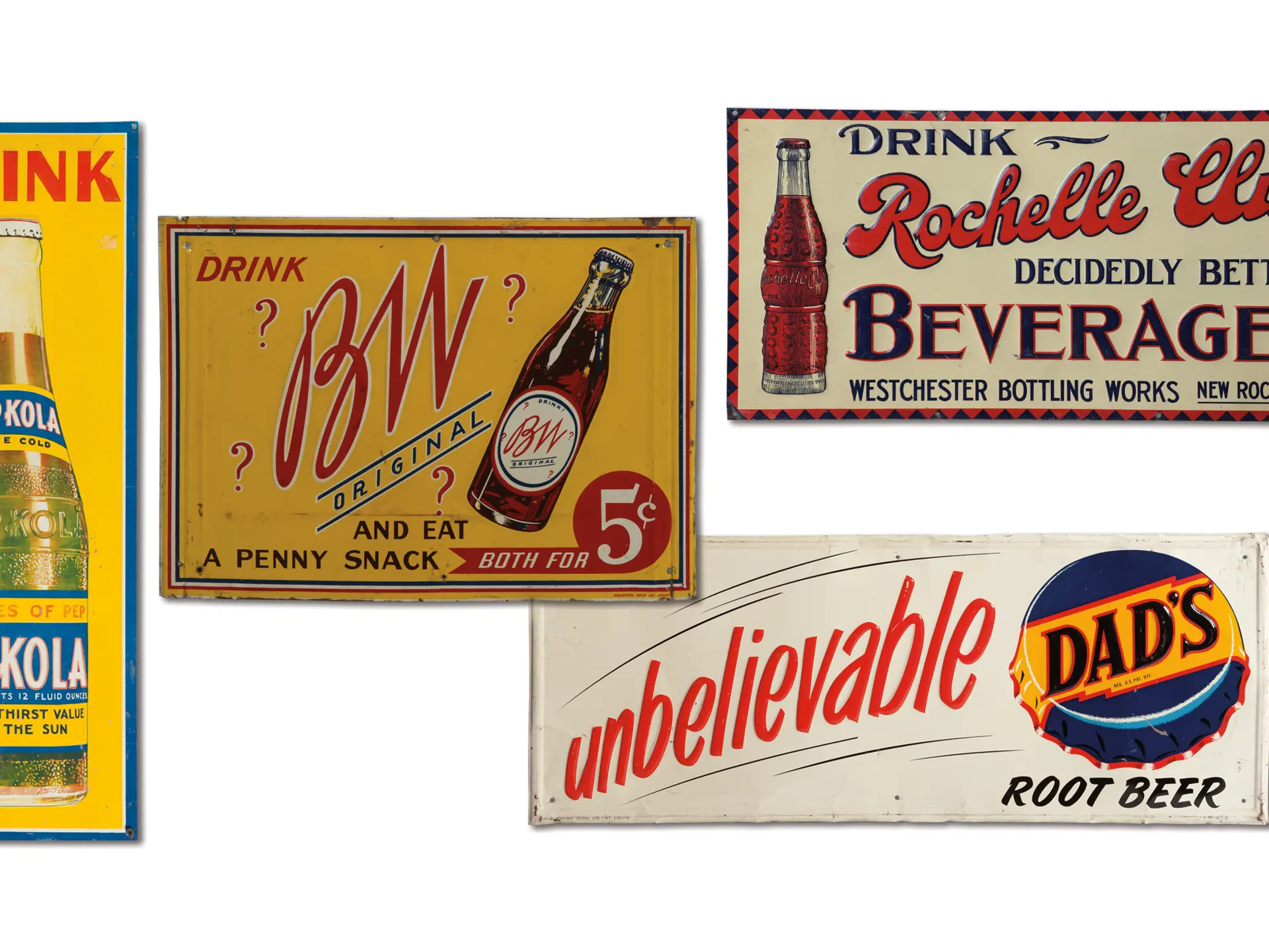 Four Soda Signs | The Dingman Collection 2012 | RM Sotheby's