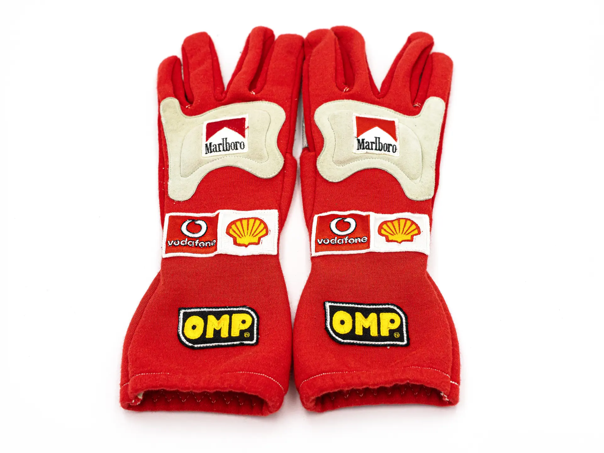 2005 Michael Schumacher Scuderia Ferrari Formula 1 Signed OMP Gloves ...
