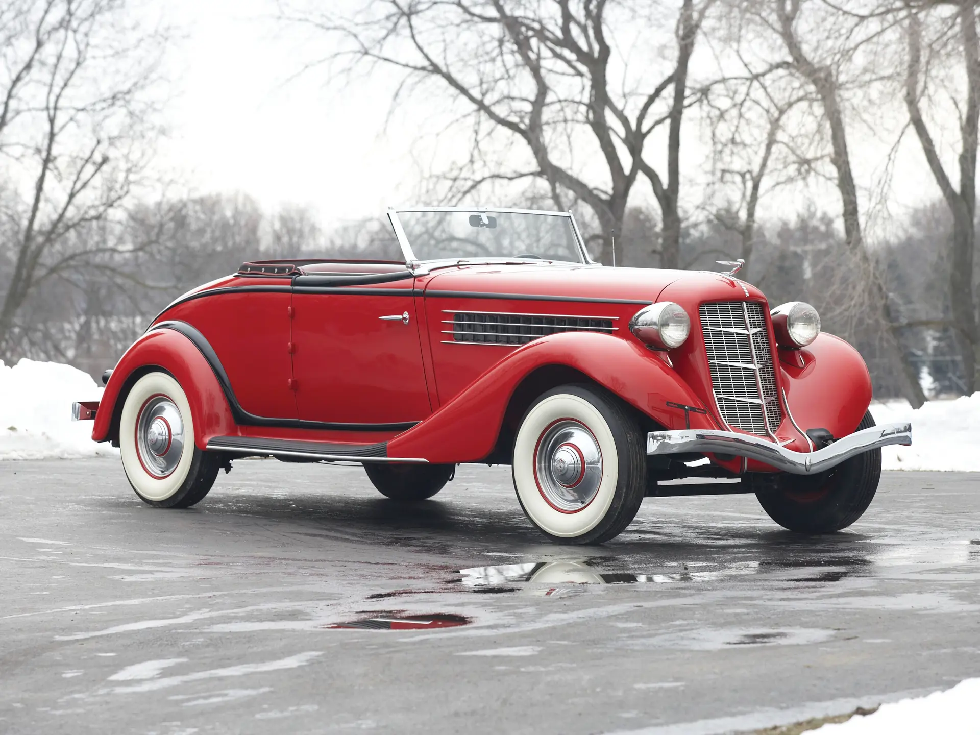 1935 Auburn 851 Custom Cabriolet | Classic Car Auction of Michigan 2008 ...