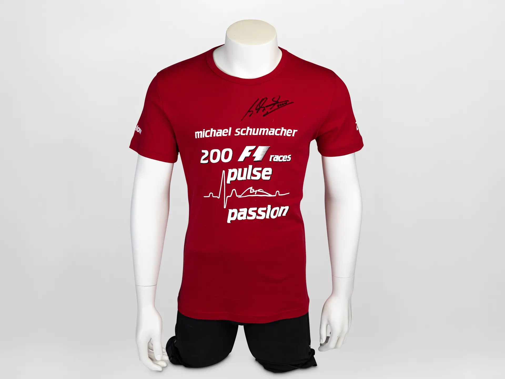 2004 Michael Schumacher Signed Commemorative T-Shirt | The Champions ...