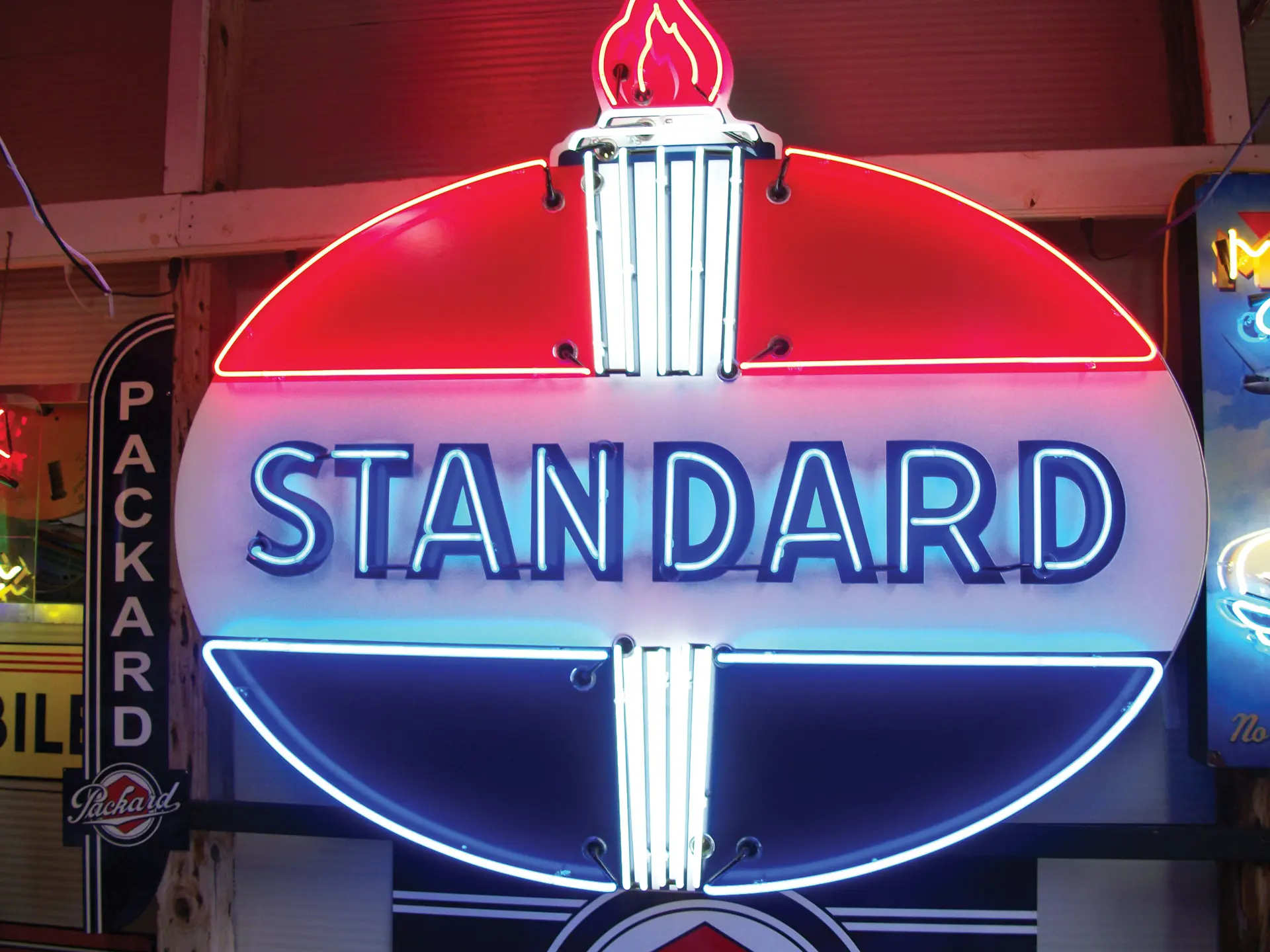 Original 7ft. Standard Neon Sign | Auburn Fall 2014 | RM Sotheby's