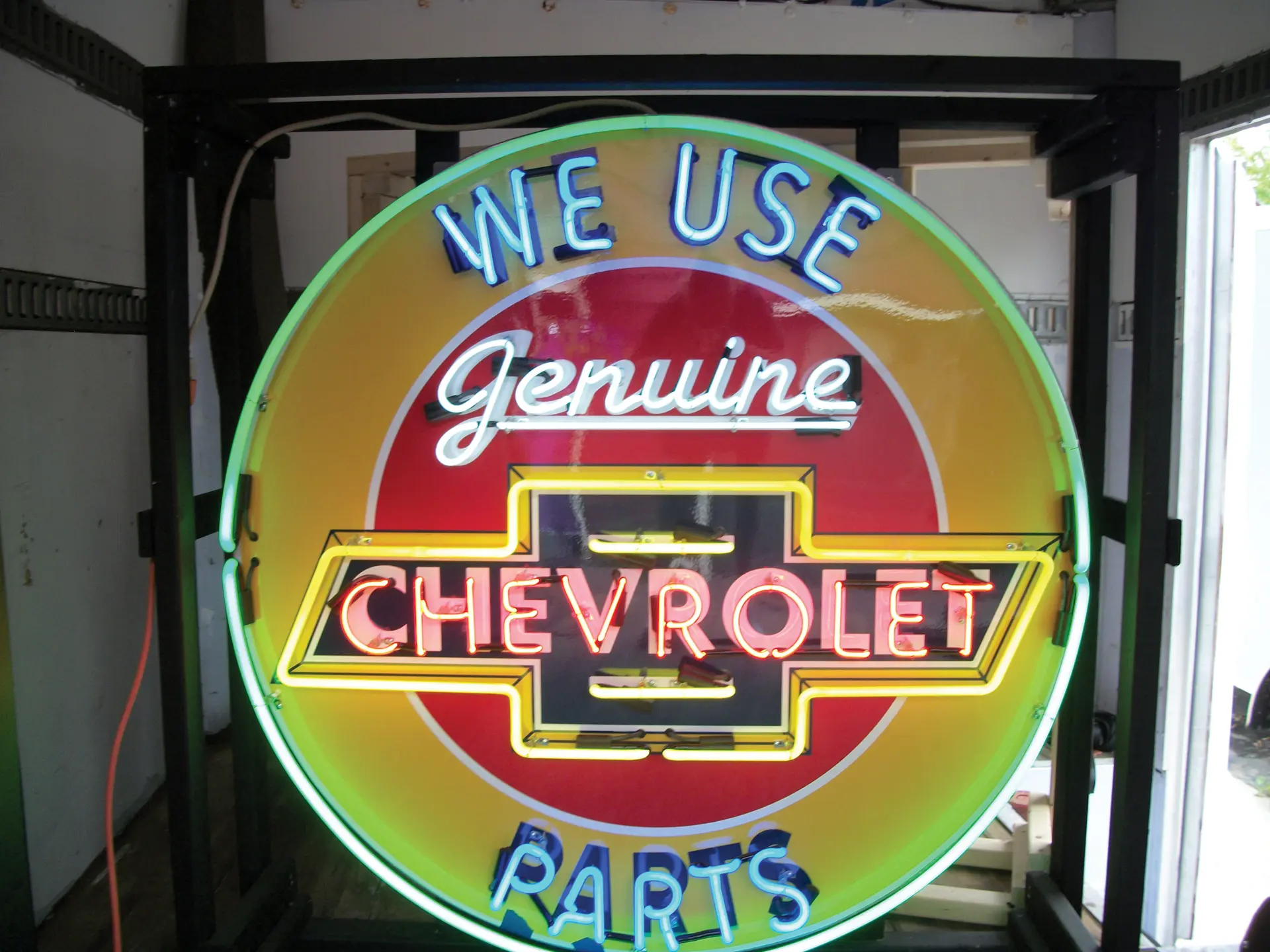 Chevy Genuine Parts Sign | Auburn Fall 2014 | RM Sotheby's