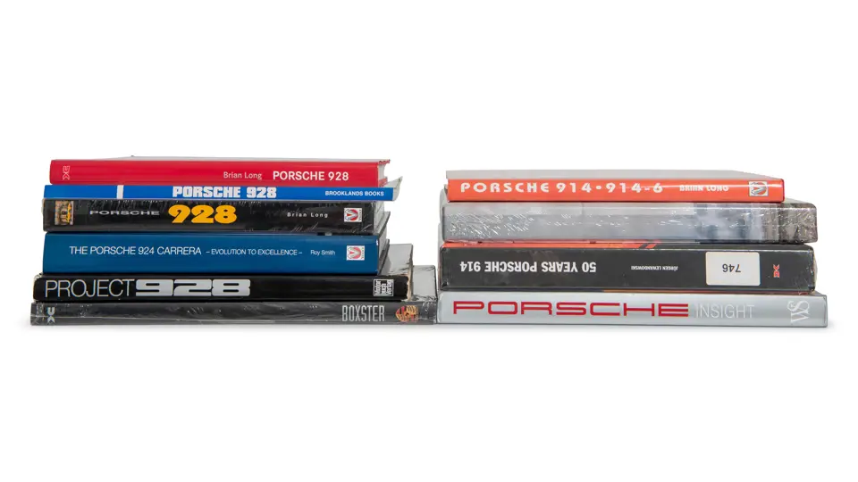 Porsche 914, 944, 924, and 928 Books | The White Collection | RM Sotheby's