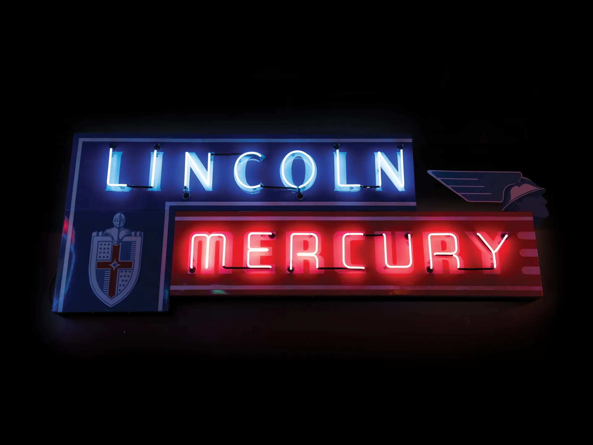 Lincoln Mercury Neon Sign | The Dingman Collection | RM Sotheby's