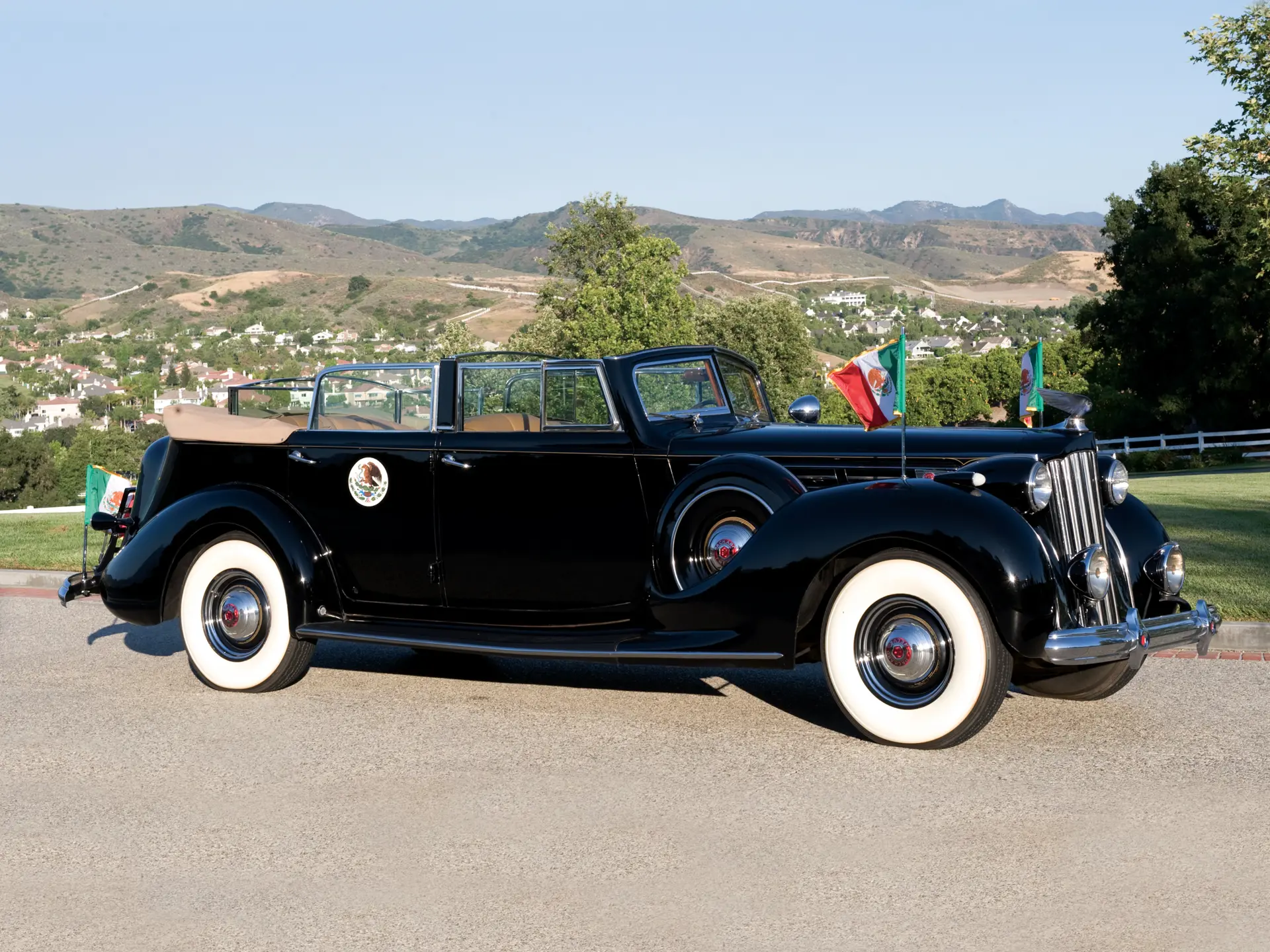 1939 Packard 1708 Twelve Armored Convertible Sedan | Sports & Classics ...