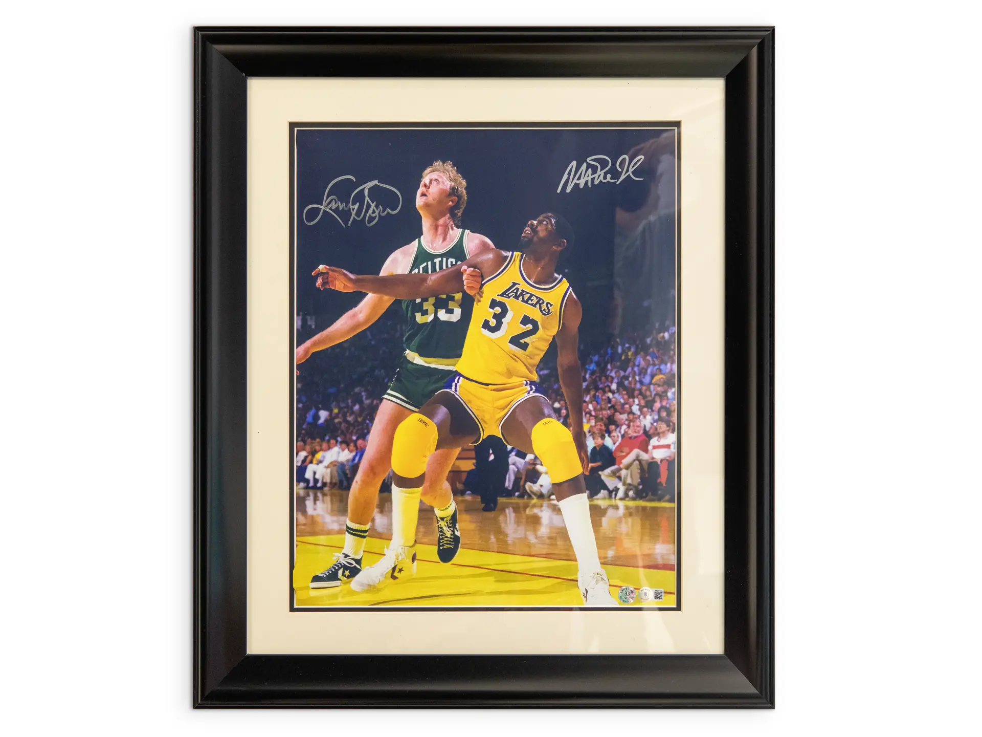 Larry Bird and "Magic" Johnson Autographed Photograph | Dare to Dream Collection | RM Sotheby's