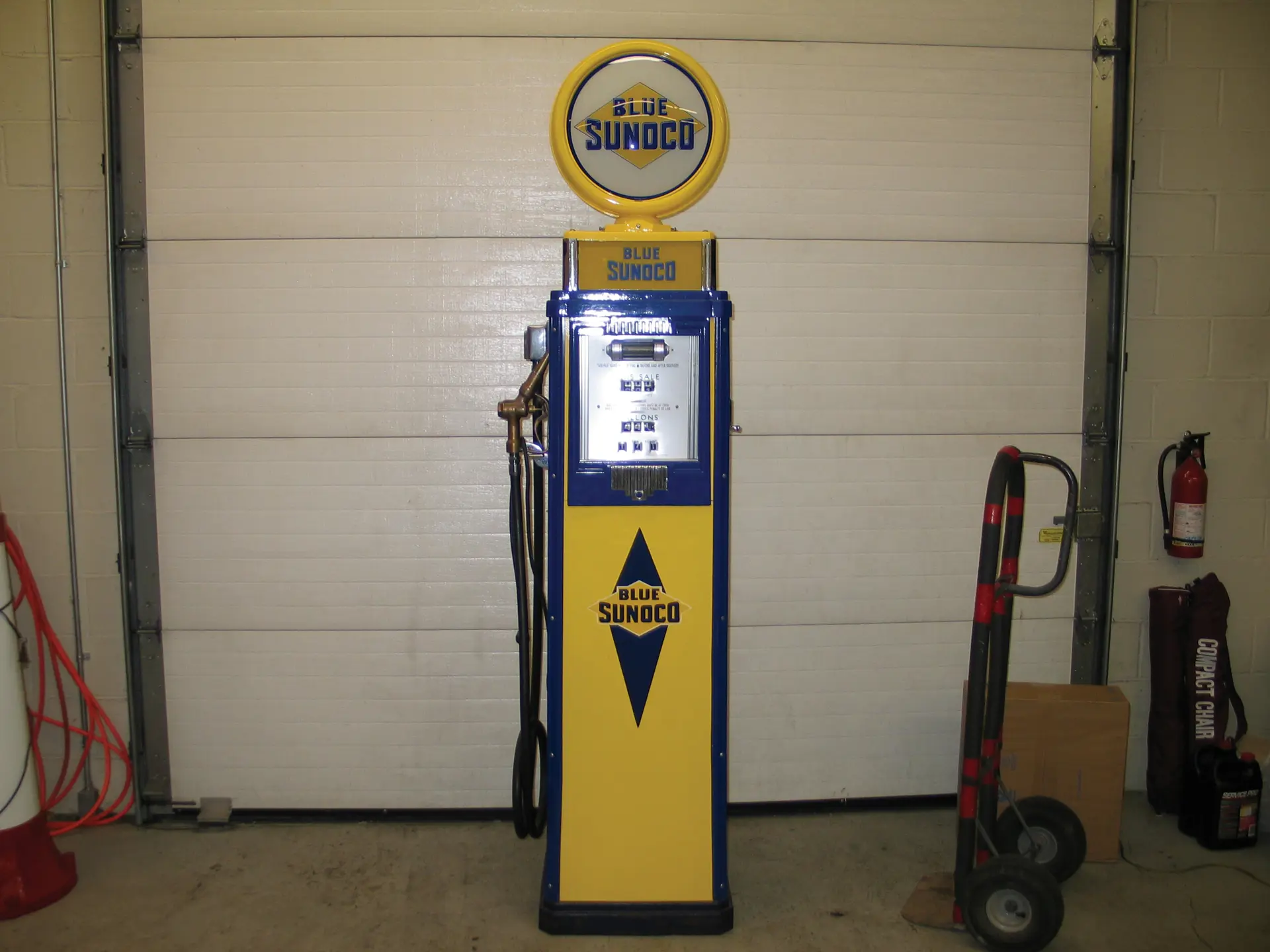 1940's Sunoco gas pump. Restored from Ohio collection. | The Florida ...