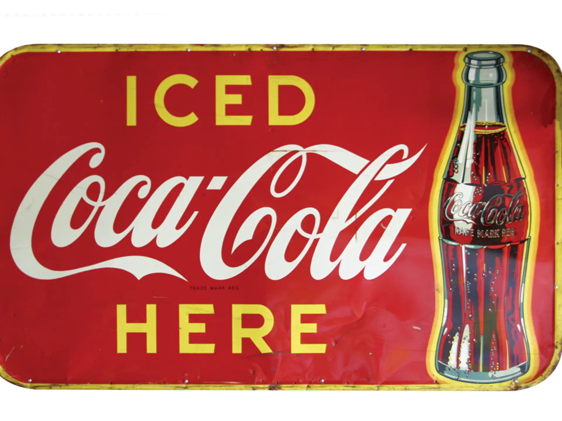 COCA-COLA SIGN | Private Collection of Tom & Marlene Stackhouse | RM ...