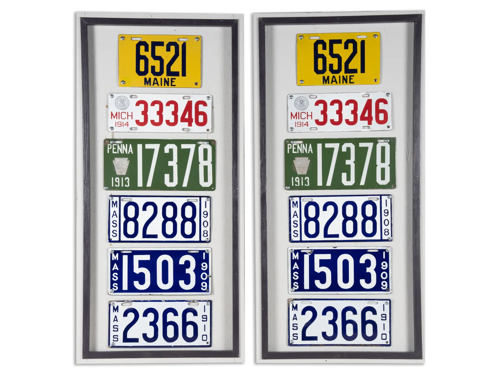 Porcelain Automotive License Plates | Hershey 2025 | RM Sotheby's
