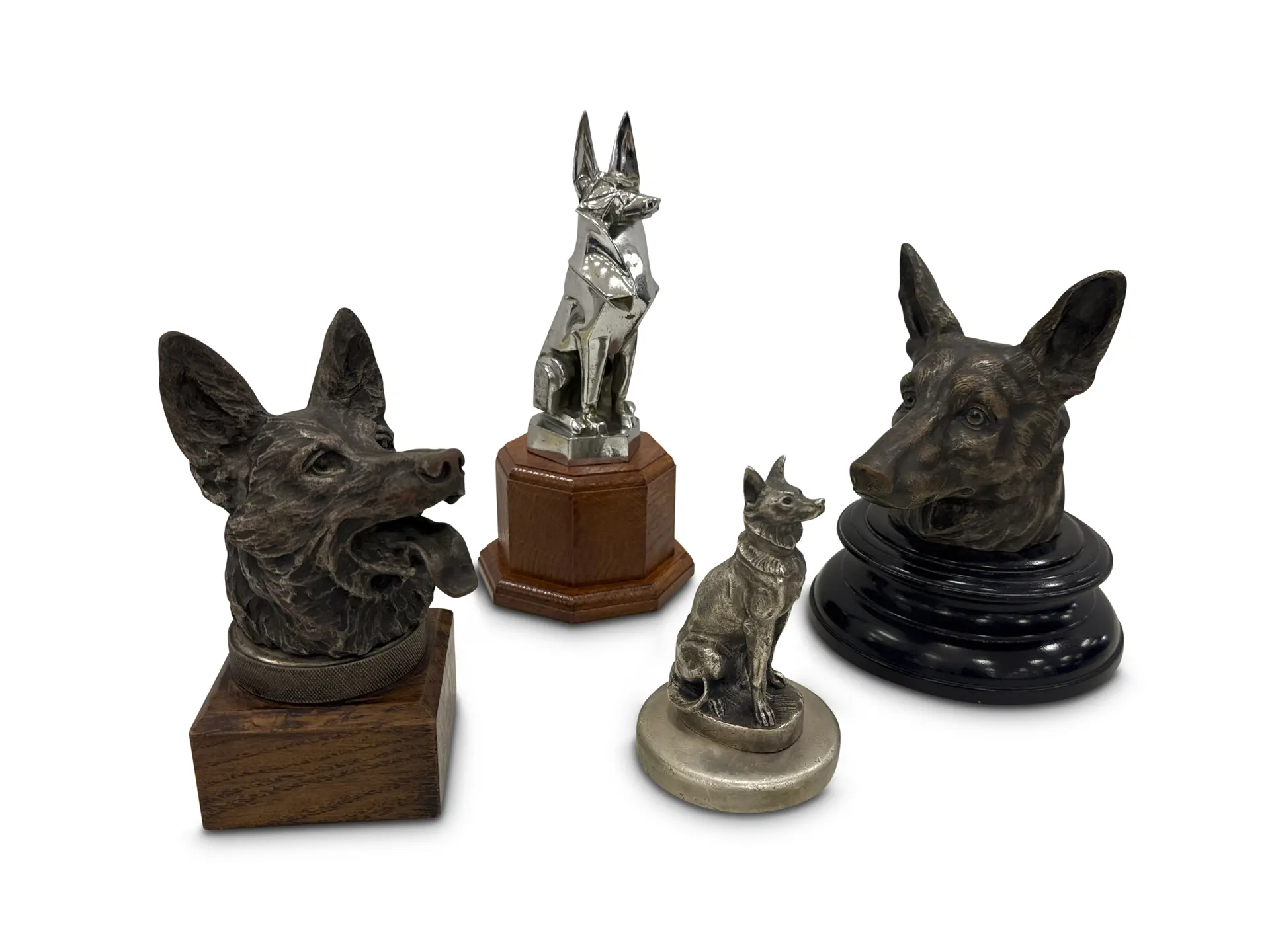 Four Alsatian Dog Mascots | Unwrapped | The Connoisseur’s Collection ...