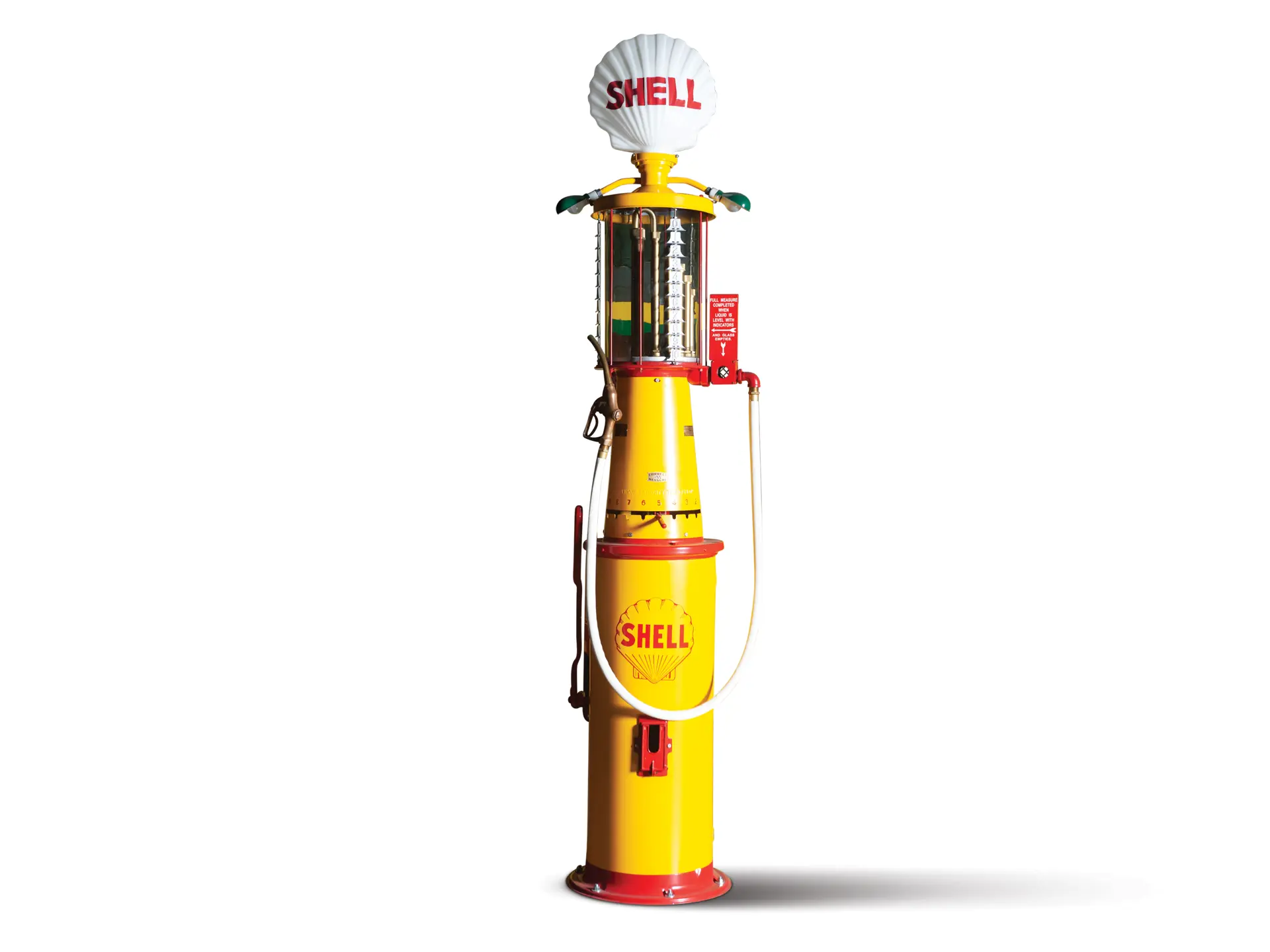 Shell Correct Measure 10-Gallon 'Pipe Organ' Gas Pump | The Guyton ...
