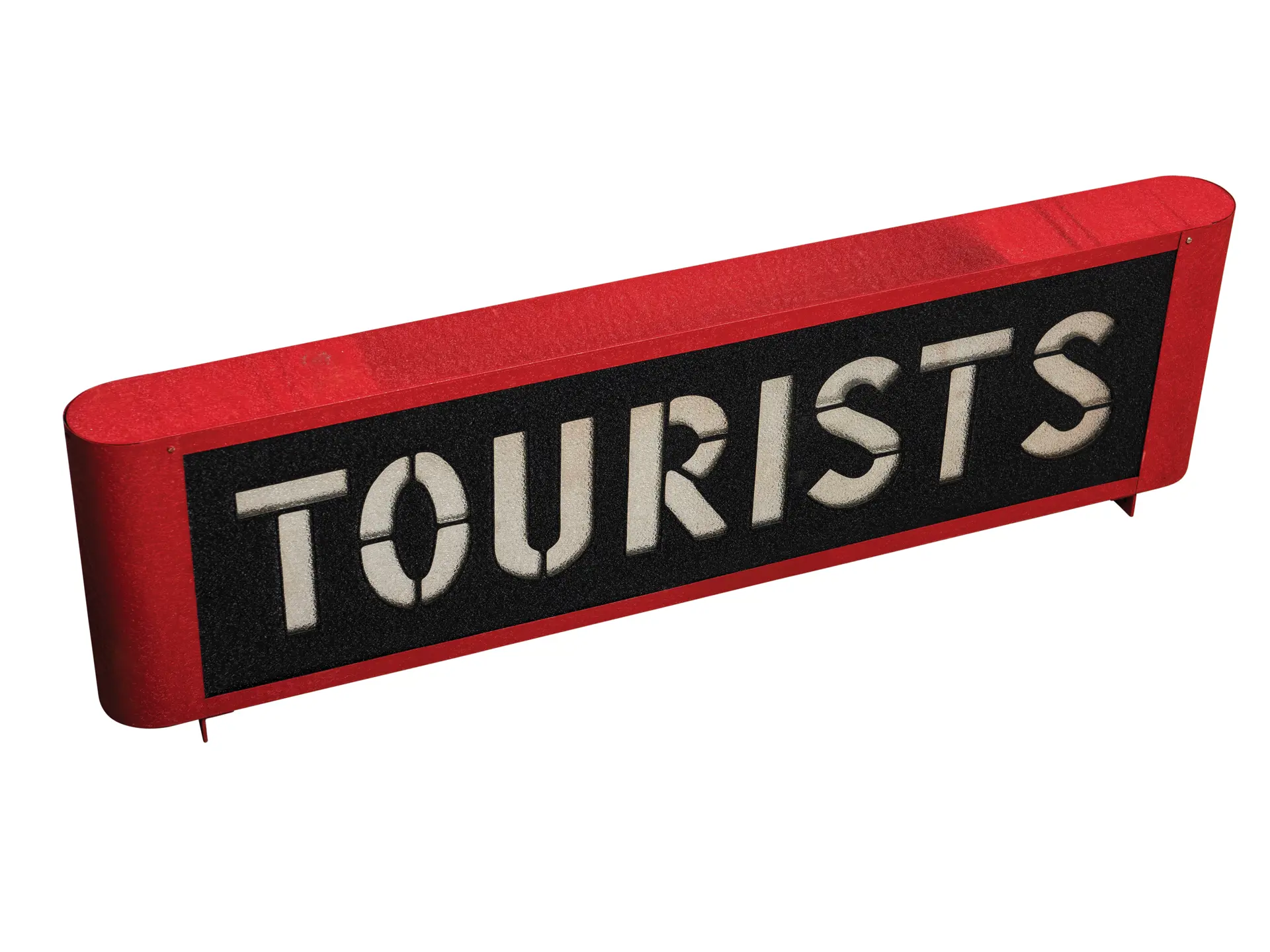 Tourists Double-Sided Lighted Sign | The Dingman Collection | RM Sotheby's