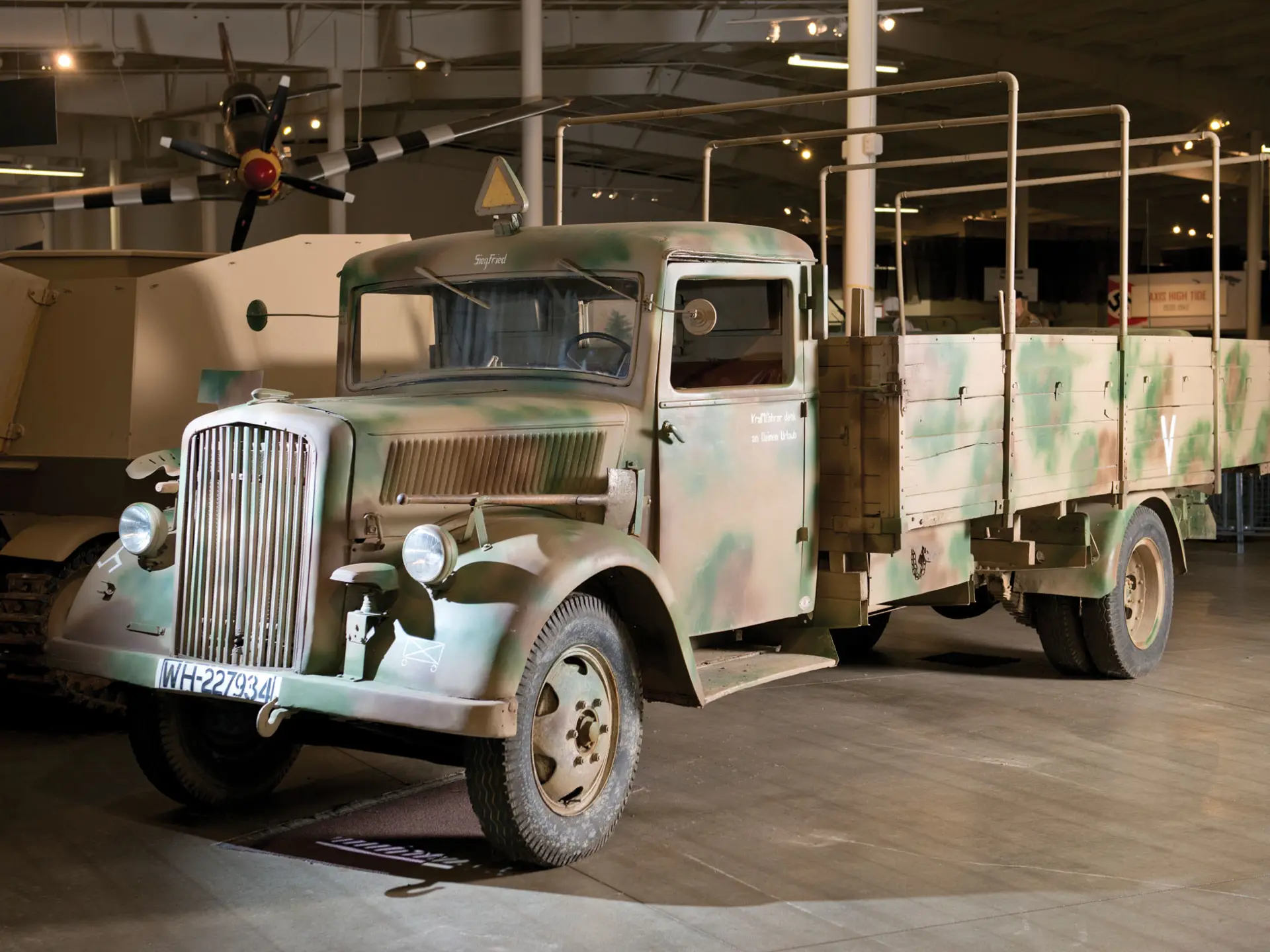 1943 Opel "Blitz" 3,6 Omnibus Cab | The National Military History ...