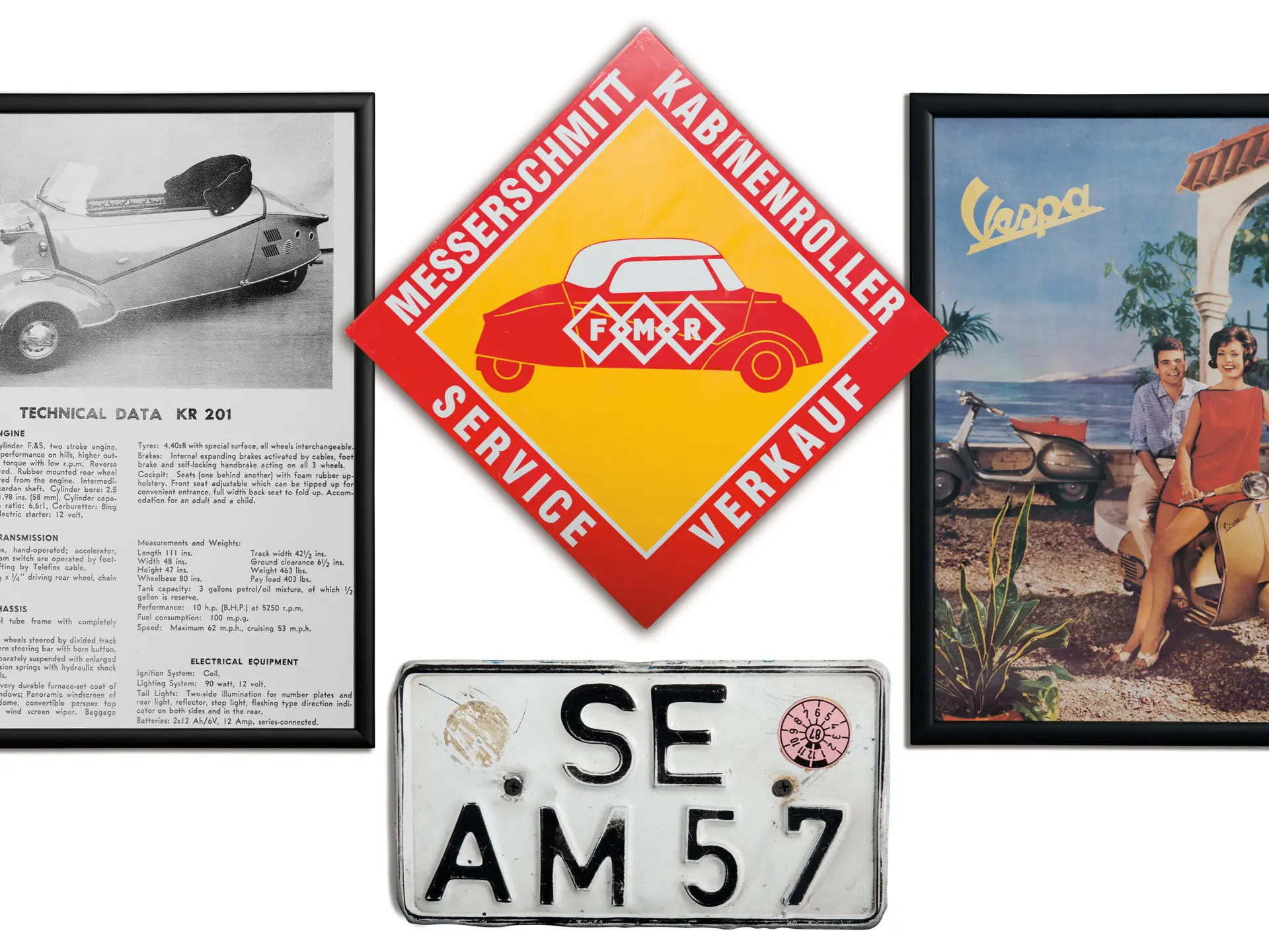 Assortment of License Plates, Microcar Images, and Signs | The Bruce ...