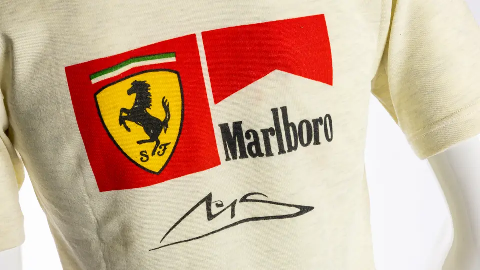 2003 Michael Schumacher Scuderia Ferrari Formula 1 Nomex Signed ...