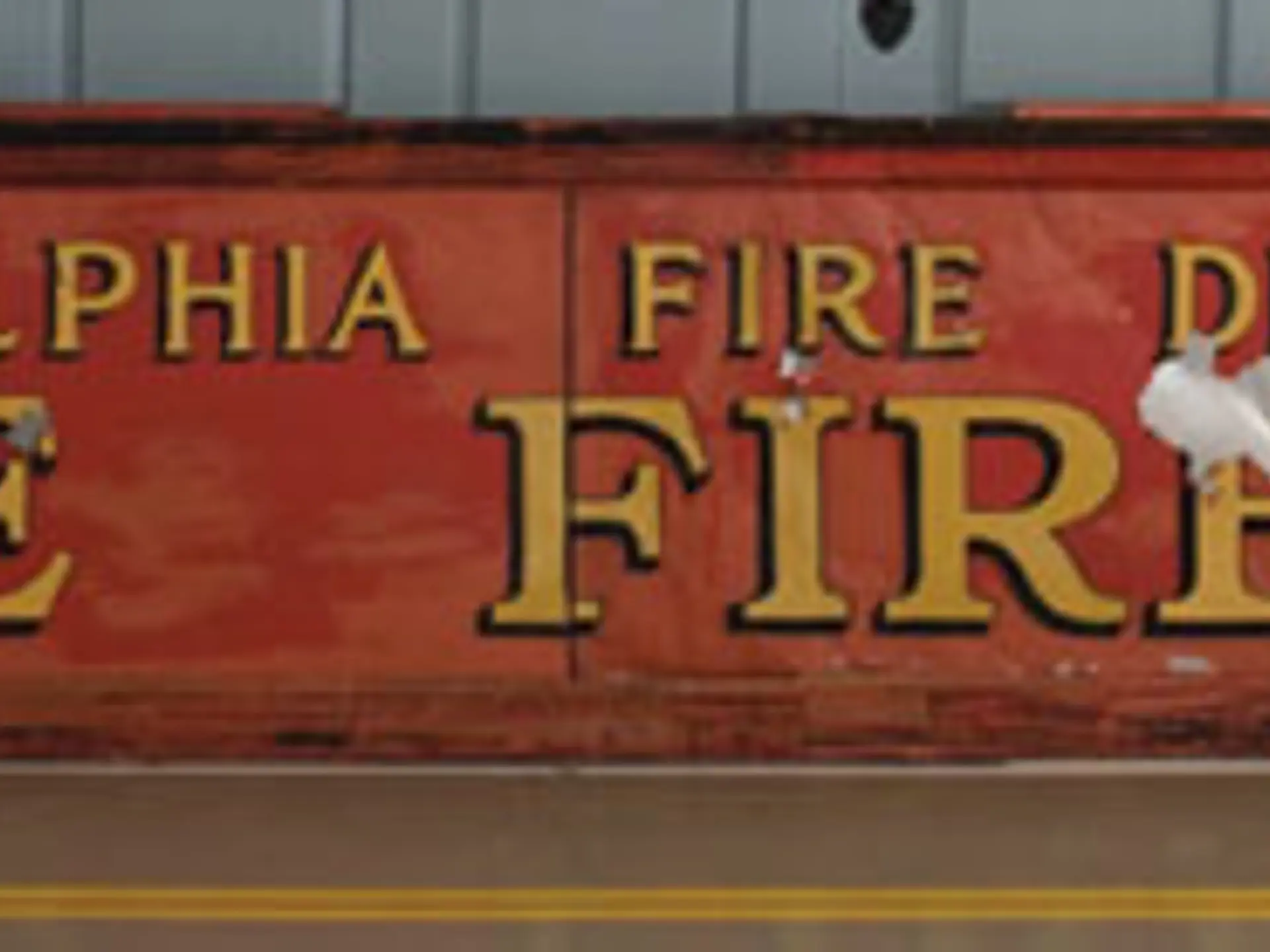 Philadelphia Fire Department Reserve Fire Force Sign | Auburn Spring ...