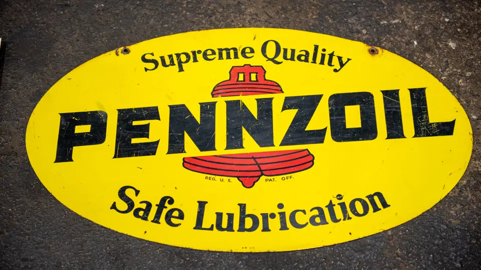 Assorted Pennzoil Signs | Auburn Fall 2021 | RM Sotheby's