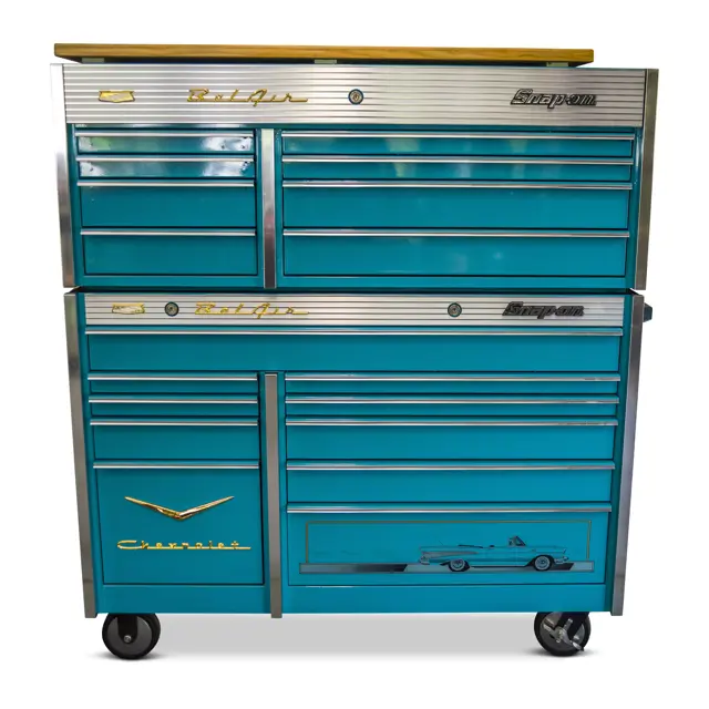 tool box with tools snap on