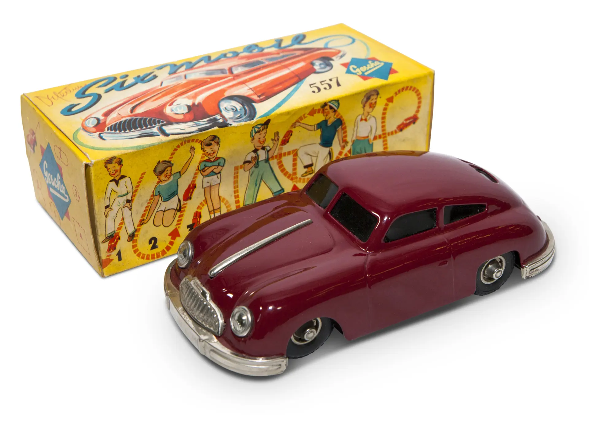 Porsche 356 Sixmobil by Gescha, No. 557, with Excellent Box | A ...
