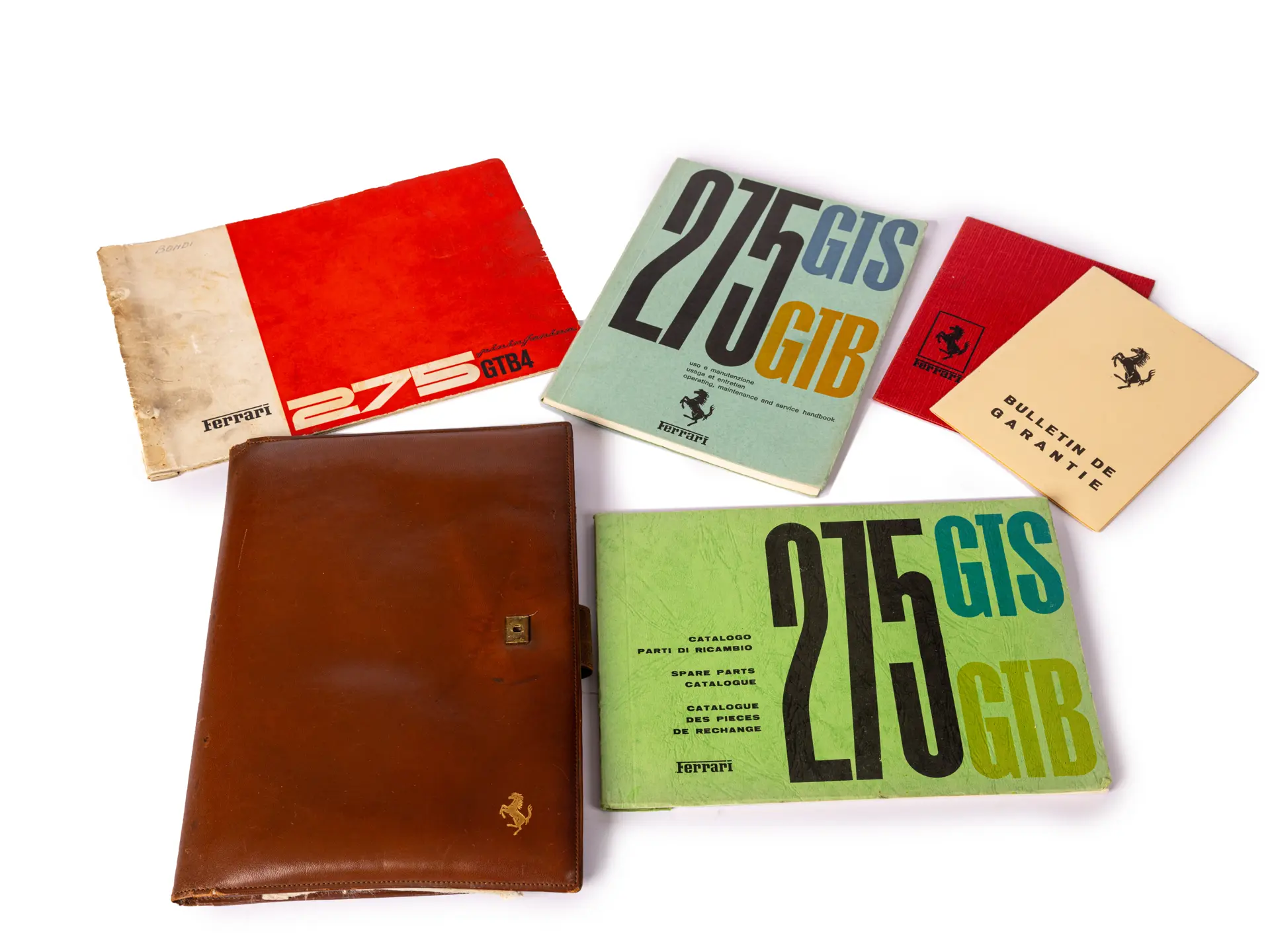 Ferrari 275 GTB/4 Folio and Books | London 2024 | RM Sotheby's