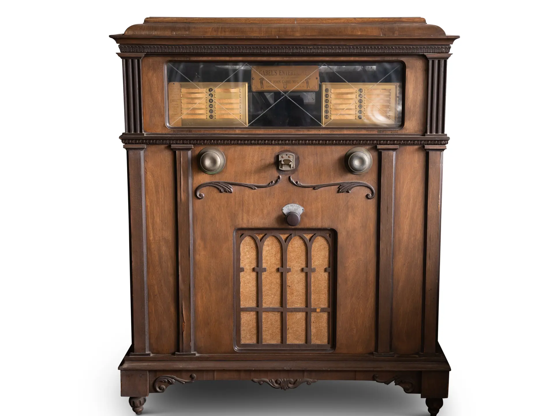 Gabel's Entertainer Jukebox by The John Gabel MFG. Co. | THE MITOSINKA ...