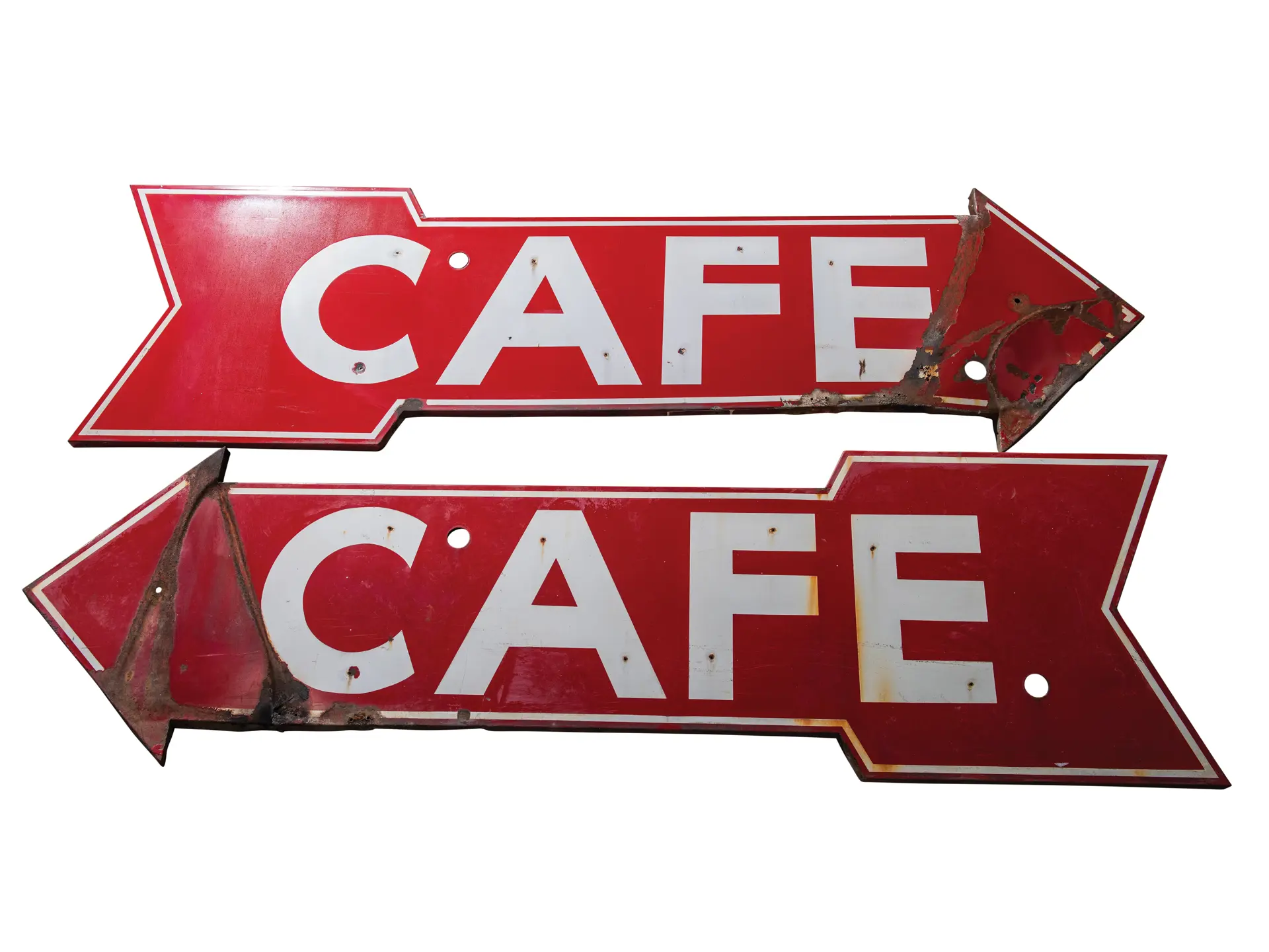 Cafe Arrow Signs | The Dingman Collection | RM Sotheby's
