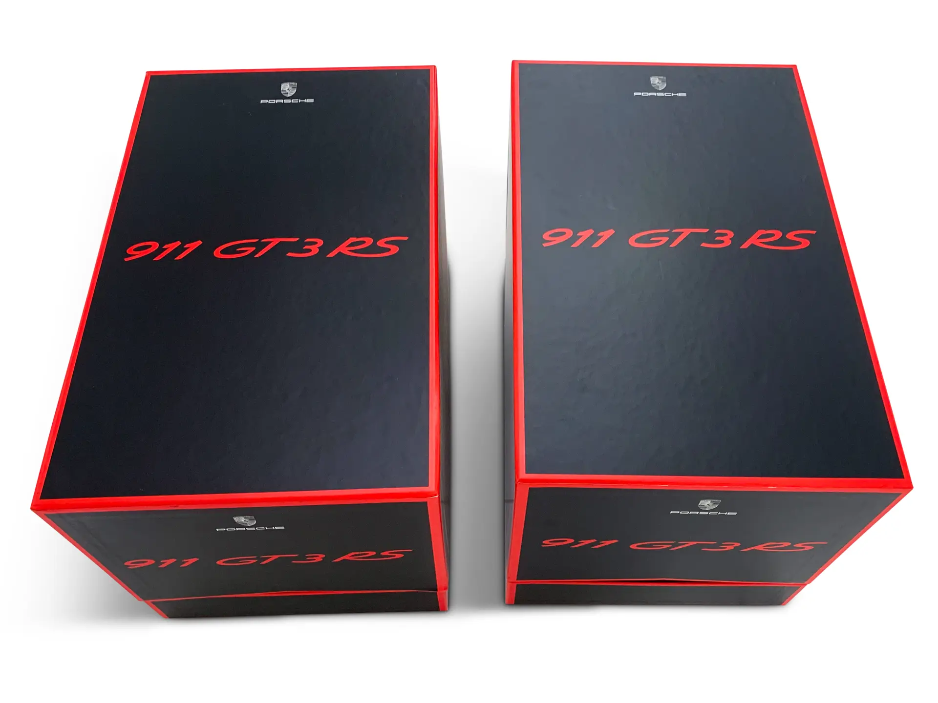 Two Porsche 911 GT3 RS Racing Helmet Cases | The White Collection ...