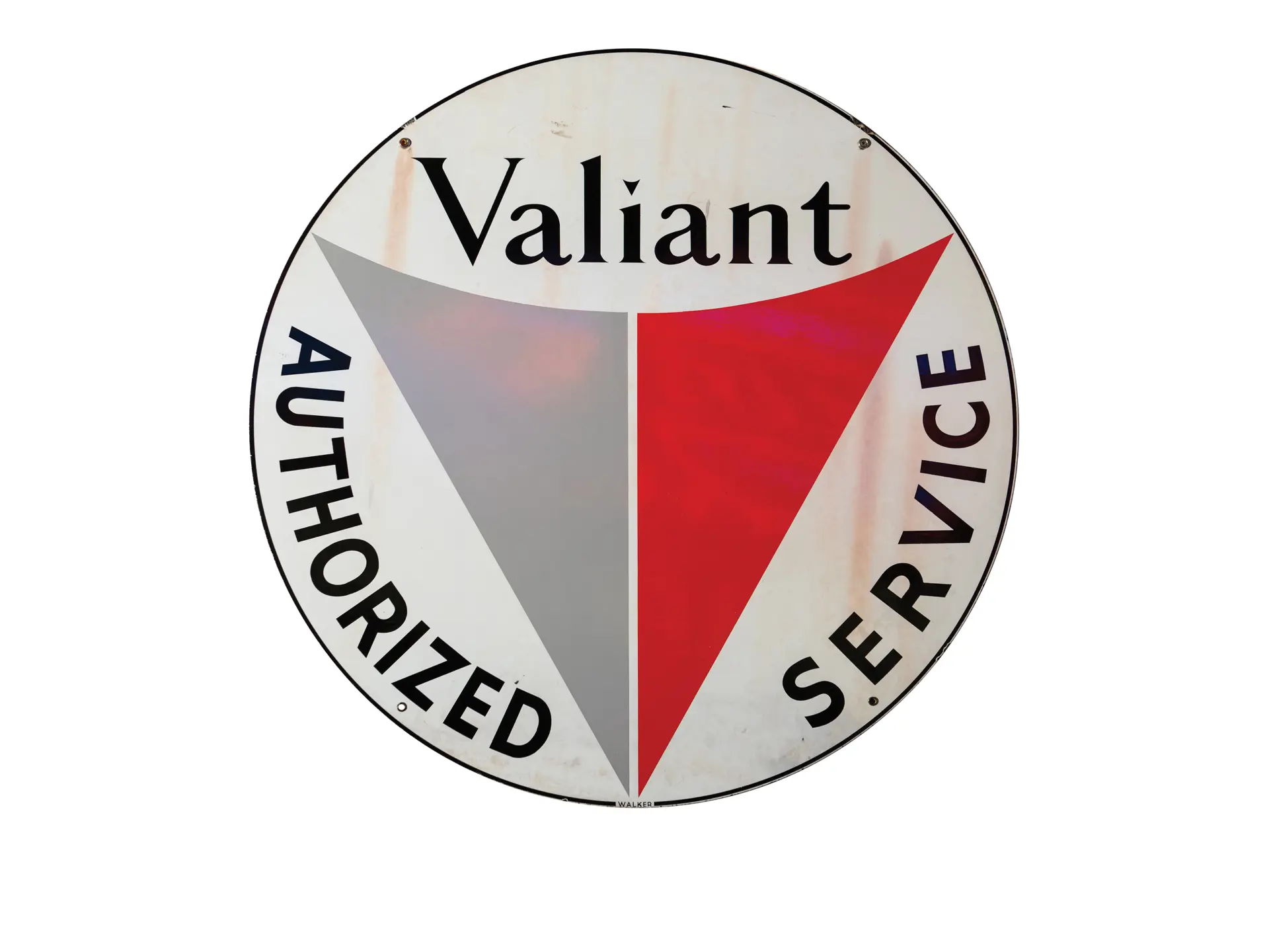 Valiant Authorized Service Sign | The Dingman Collection | RM Sotheby's