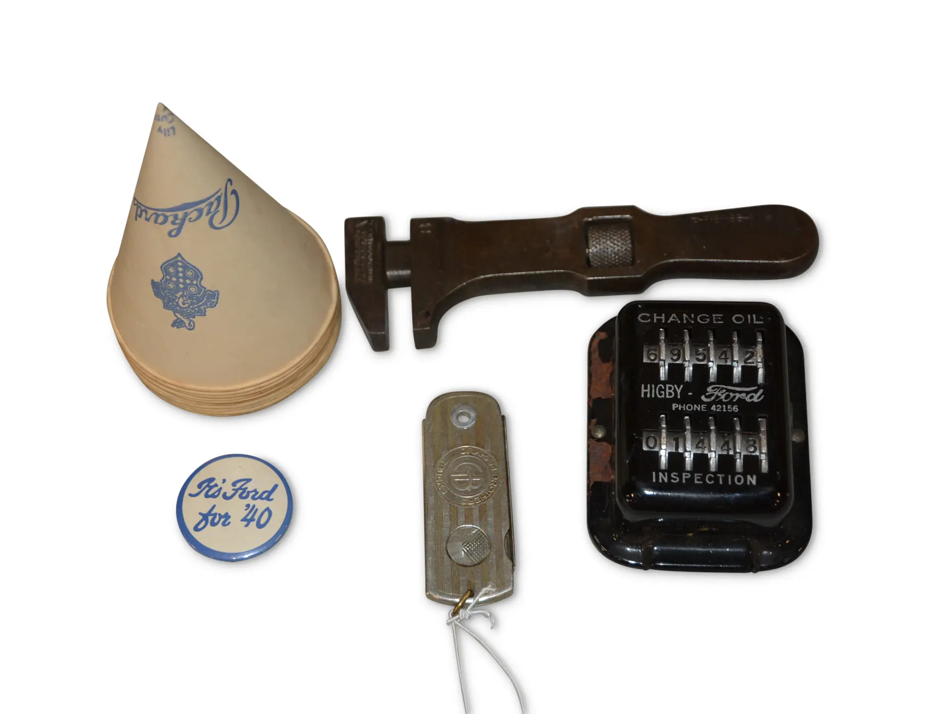 Ford, Packard, Graham, and Pierce Automobilia Items | Auburn Fall 2019 ...