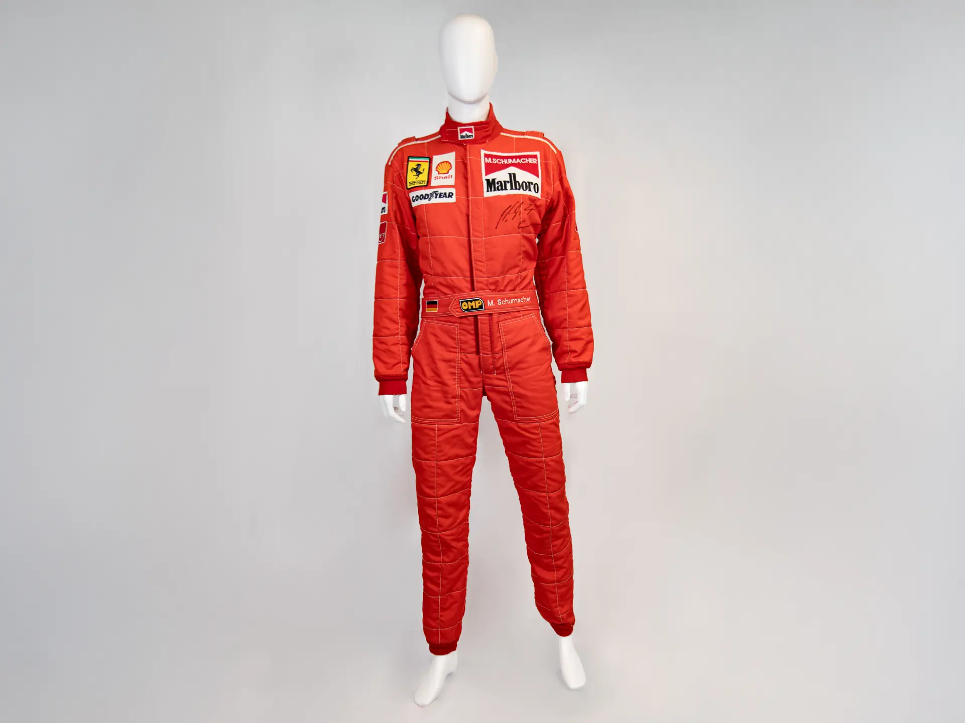 1996 Michael Schumacher Scuderia Ferrari Formula 1 OMP Signed Racing ...
