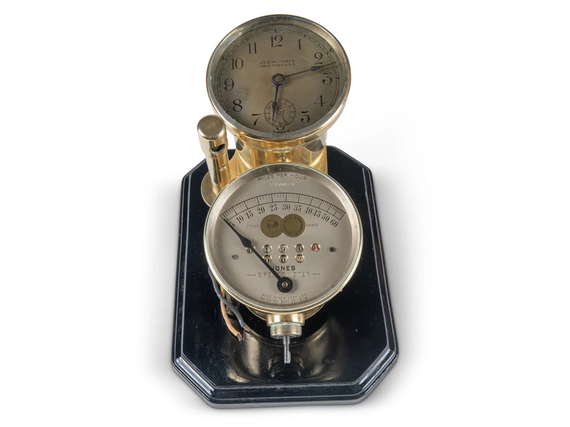 Jones Speedometer with Clock | Hershey 2025 | RM Sotheby's
