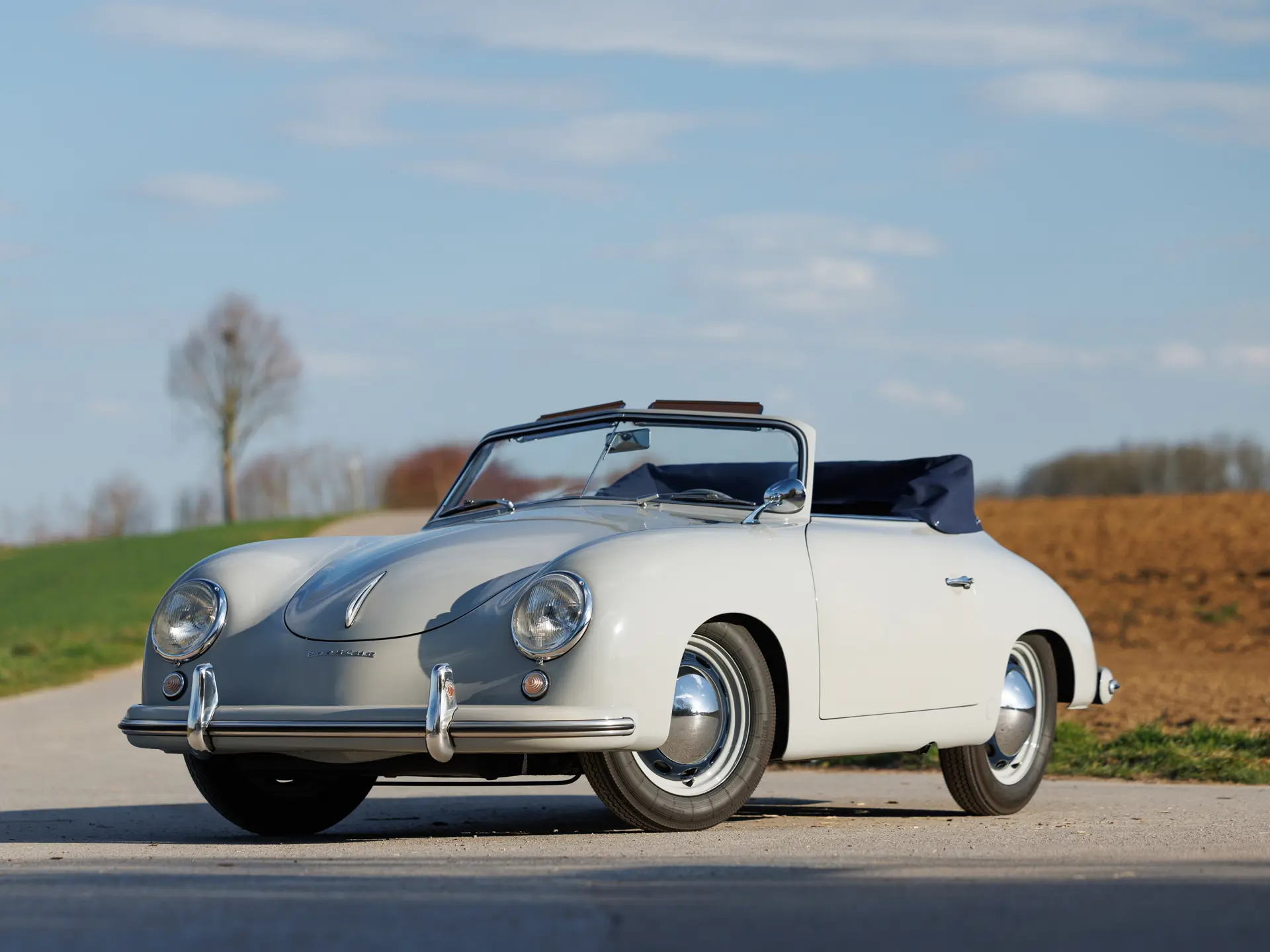 1953 Porsche 356 Pre-A 1500 Cabriolet by Reutter | Shift Online: Europe ...