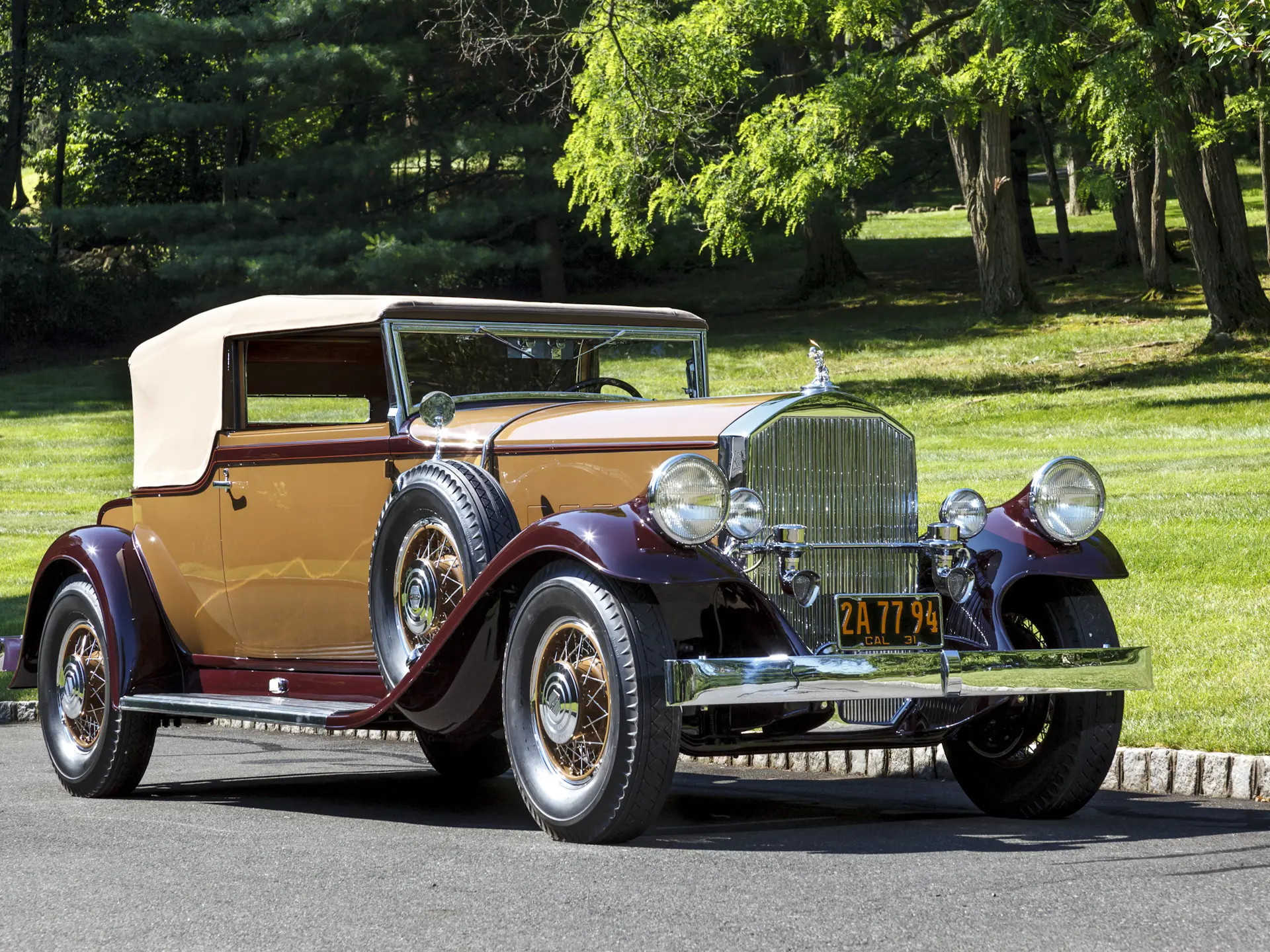 1931 Pierce-Arrow Model 41 Convertible Victoria by LeBaron | Monterey 2012 | RM Sotheby's