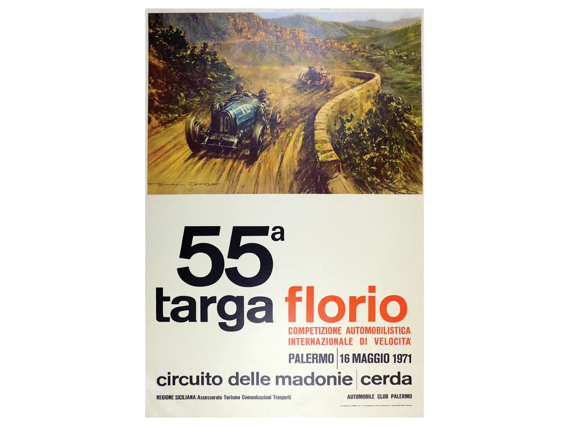 55th Targa Florio, 1971 | Original Racing Posters, 1925-1972 2020 | RM ...